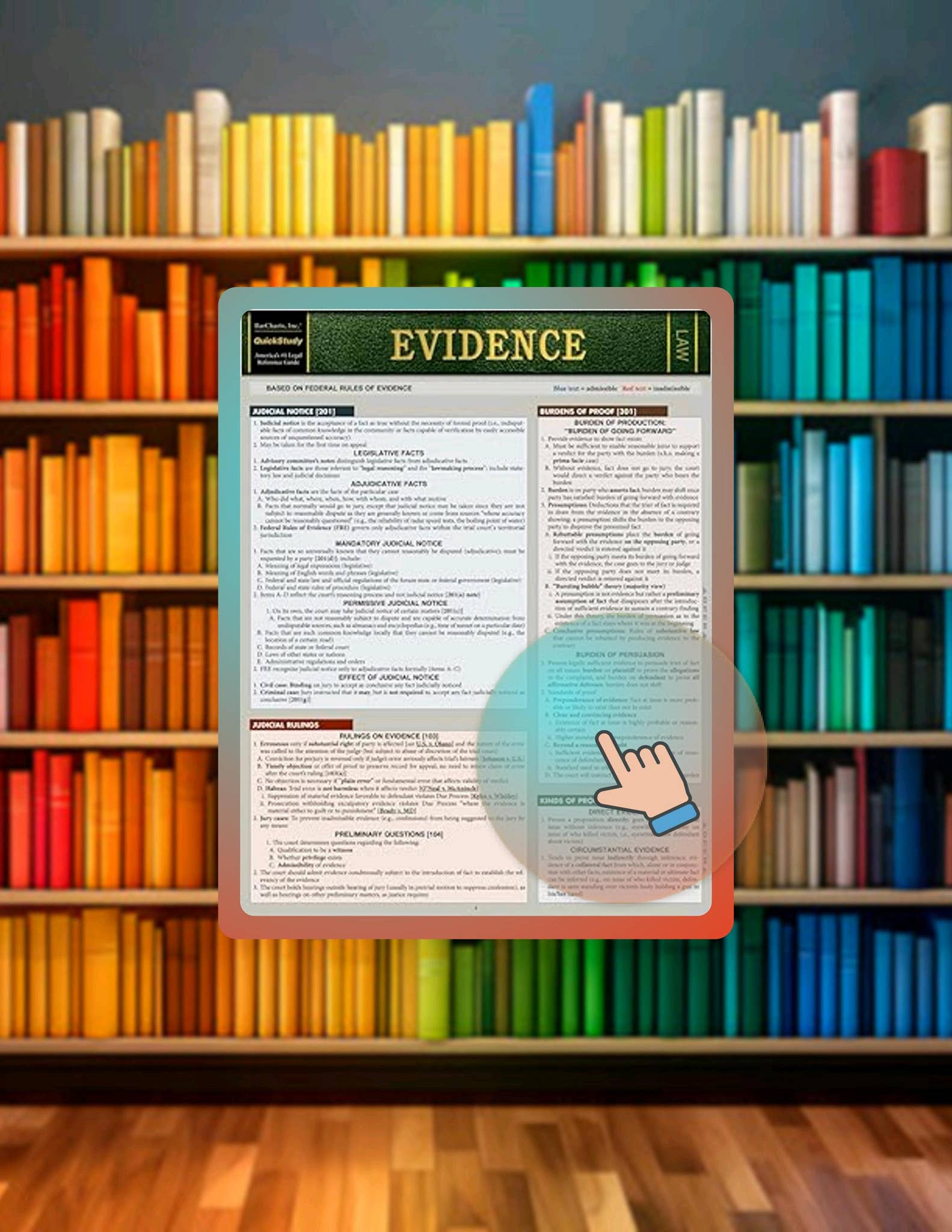 Instant Access Ebook Evidence QuickStudy Laminated Reference Guide ...