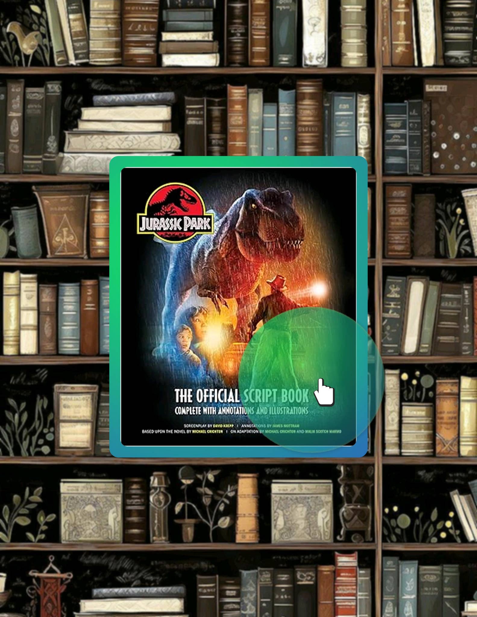 Start Reading Jurassic Park: The Official Script Book: Complete with ...