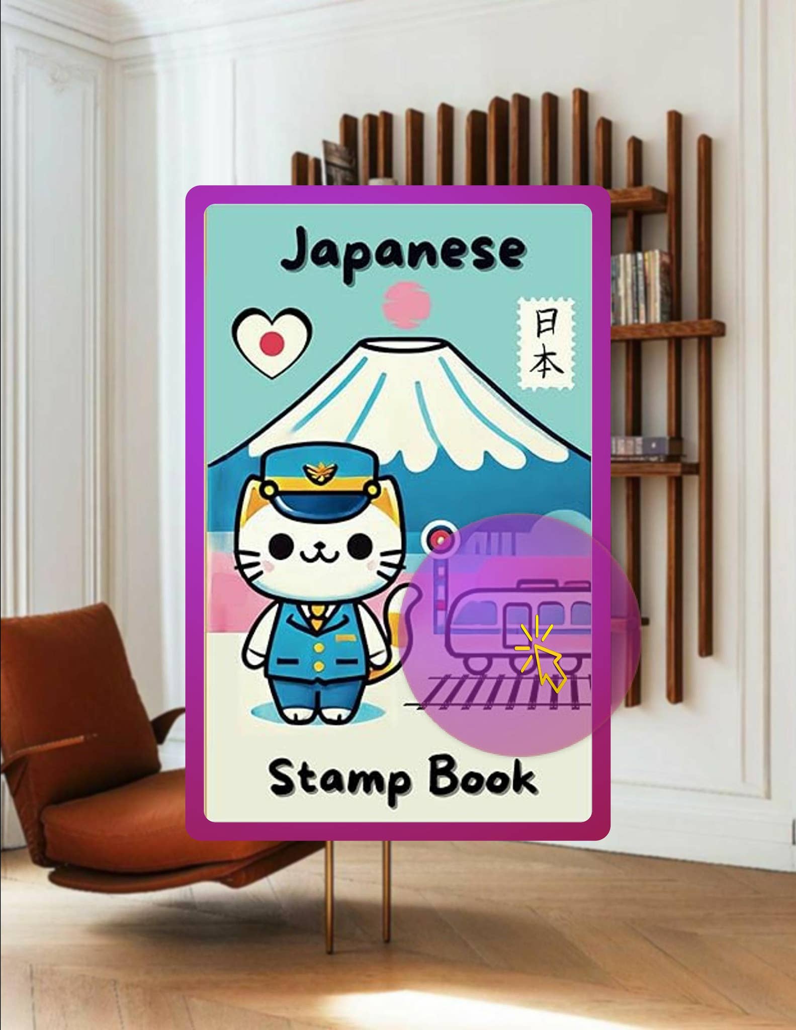 Ebook Japanese Stamp Book: Japan Eki Traditions Kawaii Cat Stamp ...