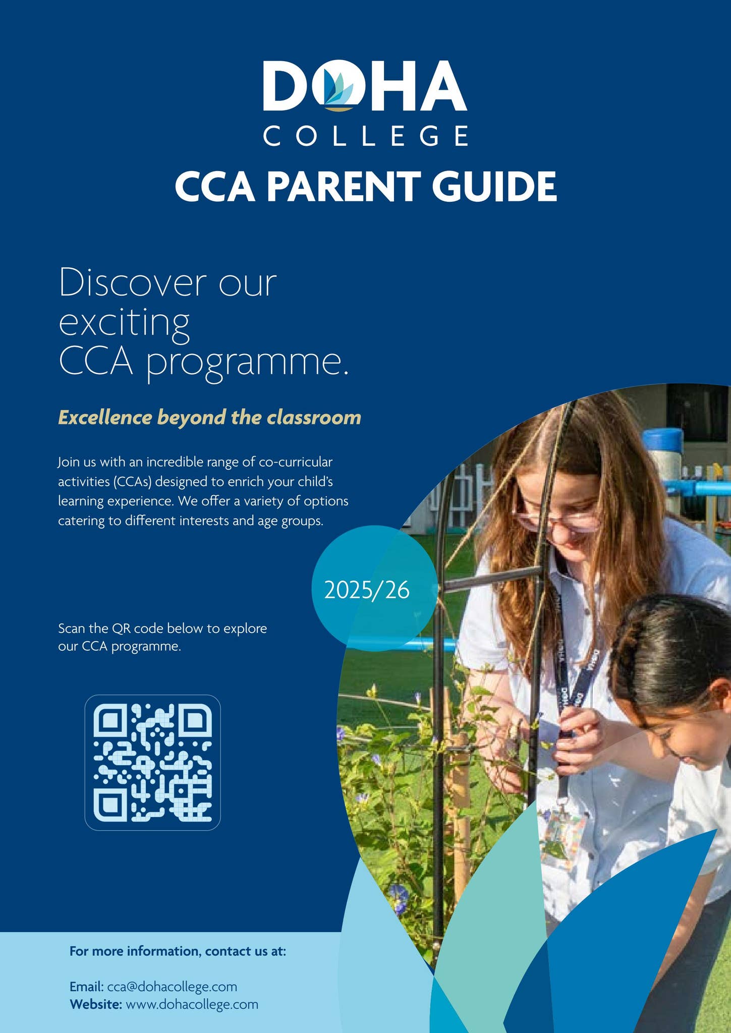 Doha College CCA Parent Guide by Doha College - British International ...