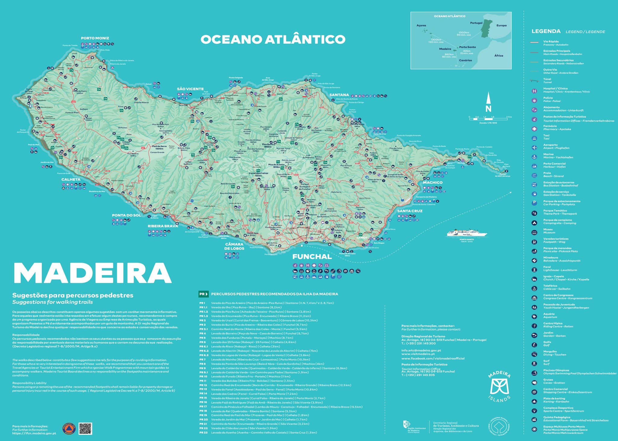 Madeira and Funchal Maps by Visit Madeira - Issuu