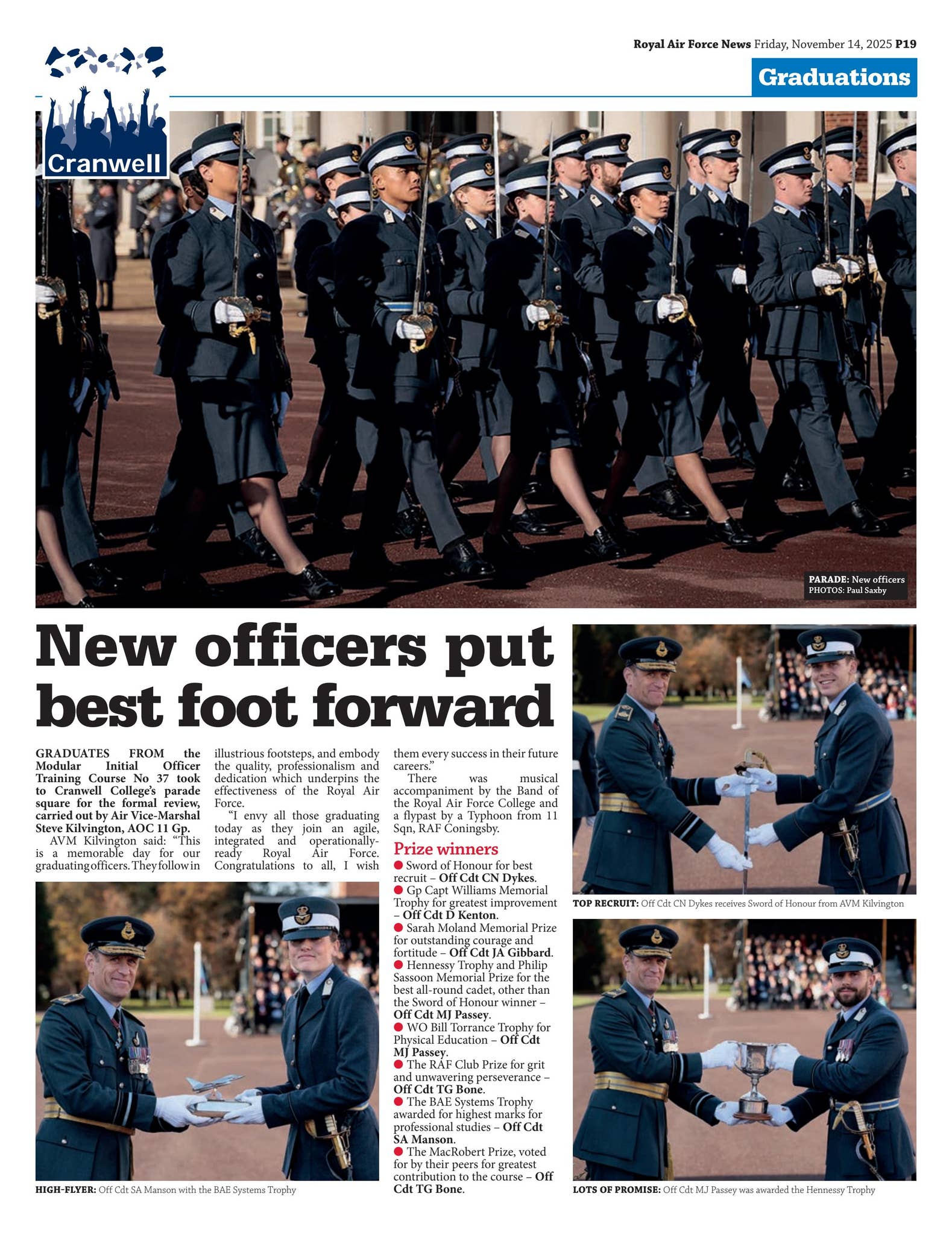 RAF News Edition 1620, November 14, 2025 by RAF News - Issuu
