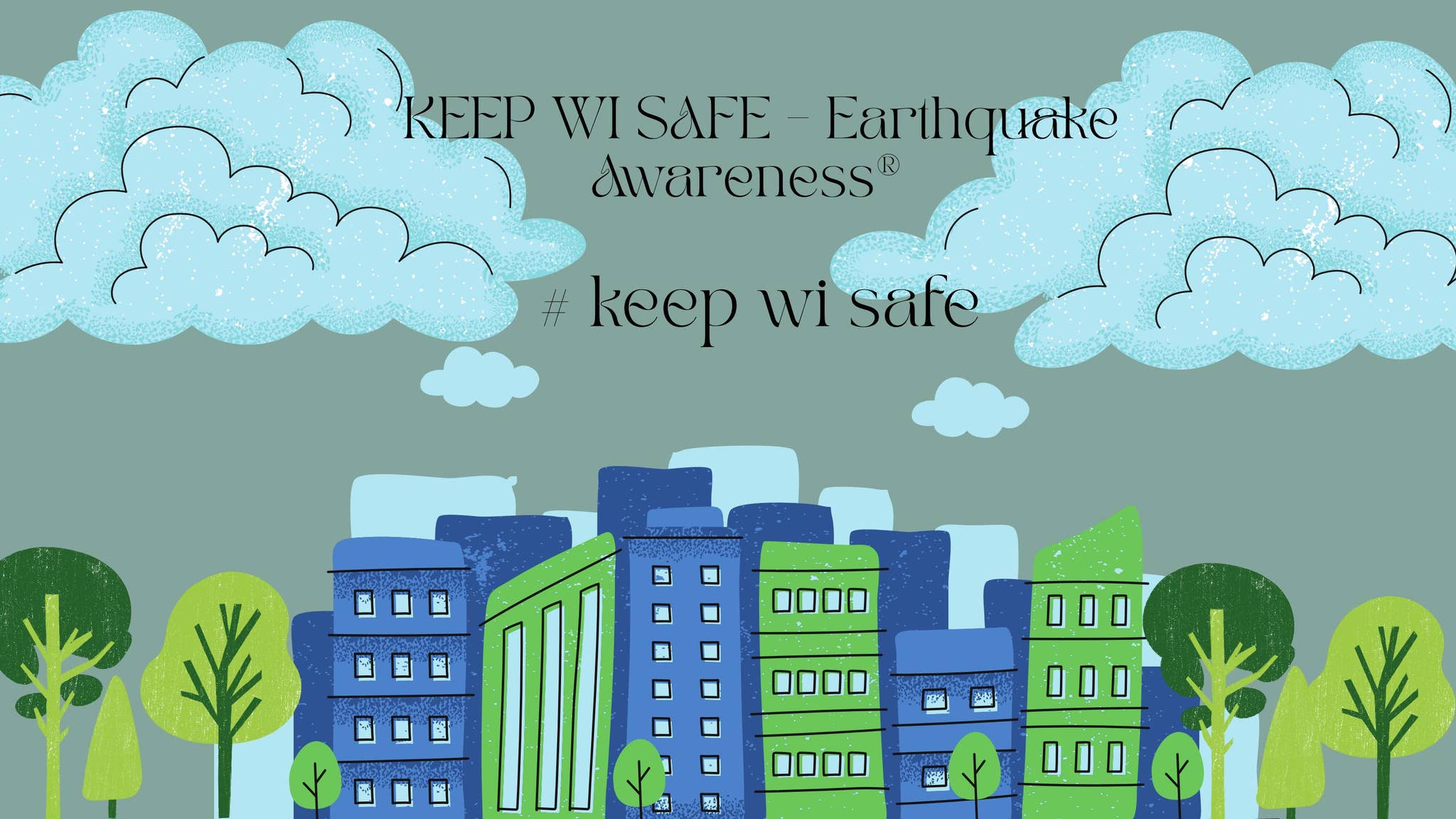 Blue and Green Everyday is Earth Day Environmental Awareness Zoom ...