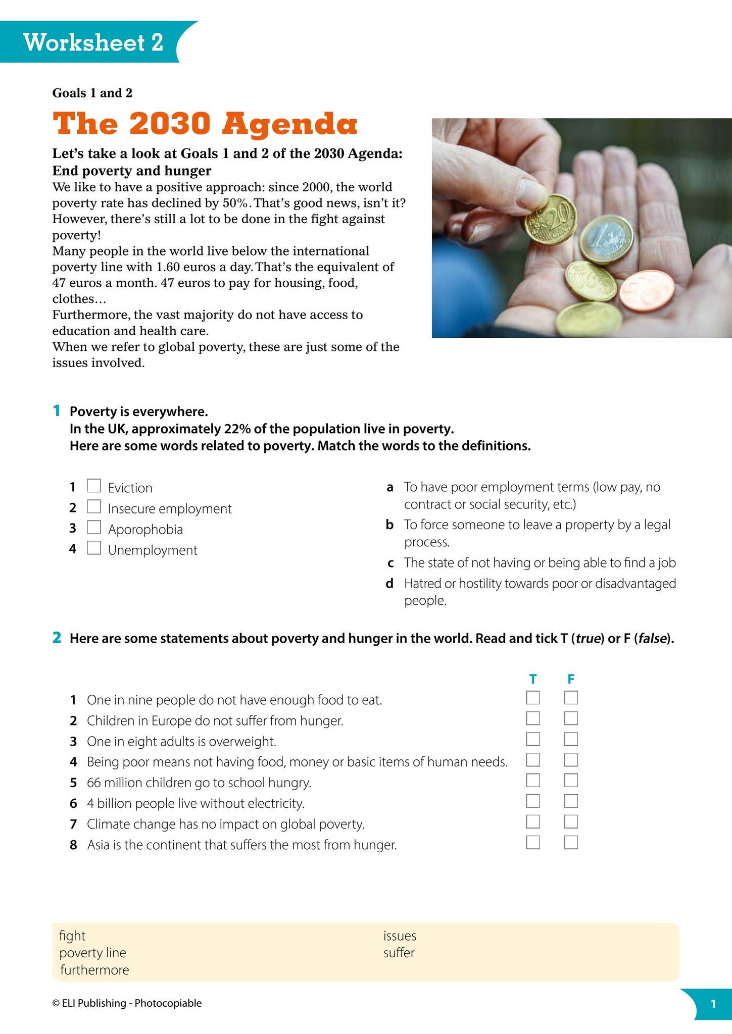 Agenda 2030 - Worksheet 2 by ELI Publishing - Issuu