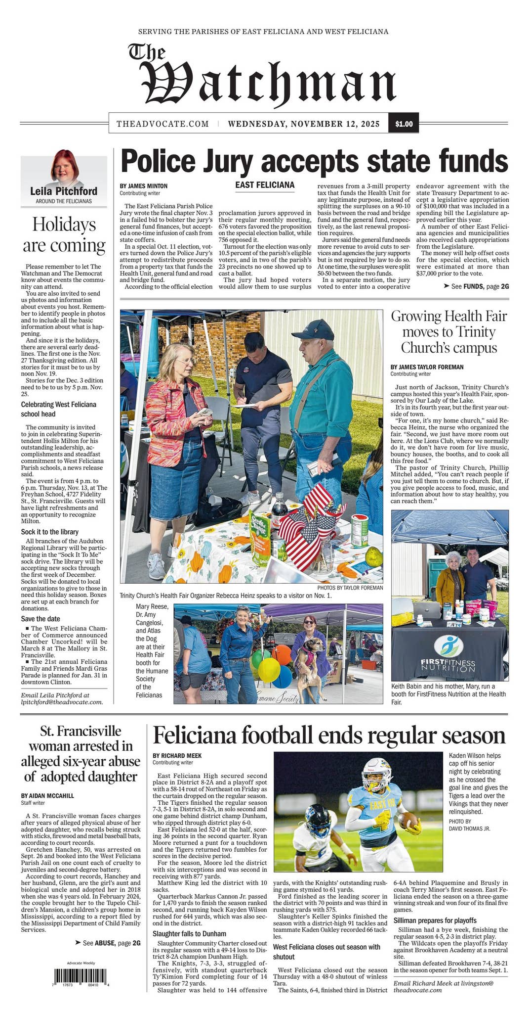 The Watchman 11-12-2025 by The Advocate - Issuu