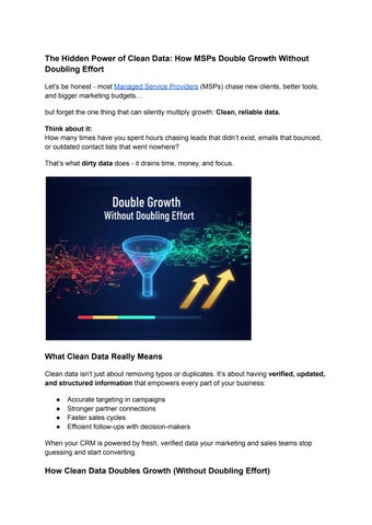 best msp providers by discovermsps - Issuu