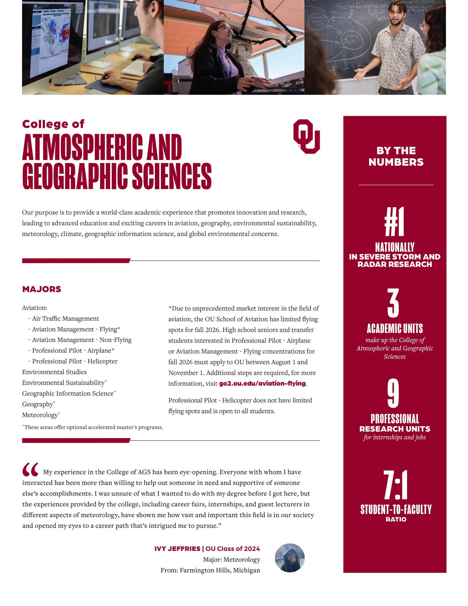 OU College of Atmospheric and Geographic Sciences - Top Five by The ...