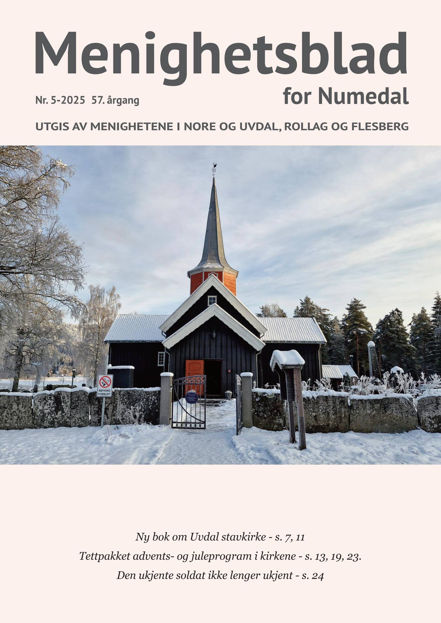 Menighetsblad for Numedal nr 5_2025 by reklamemakeriet - Issuu