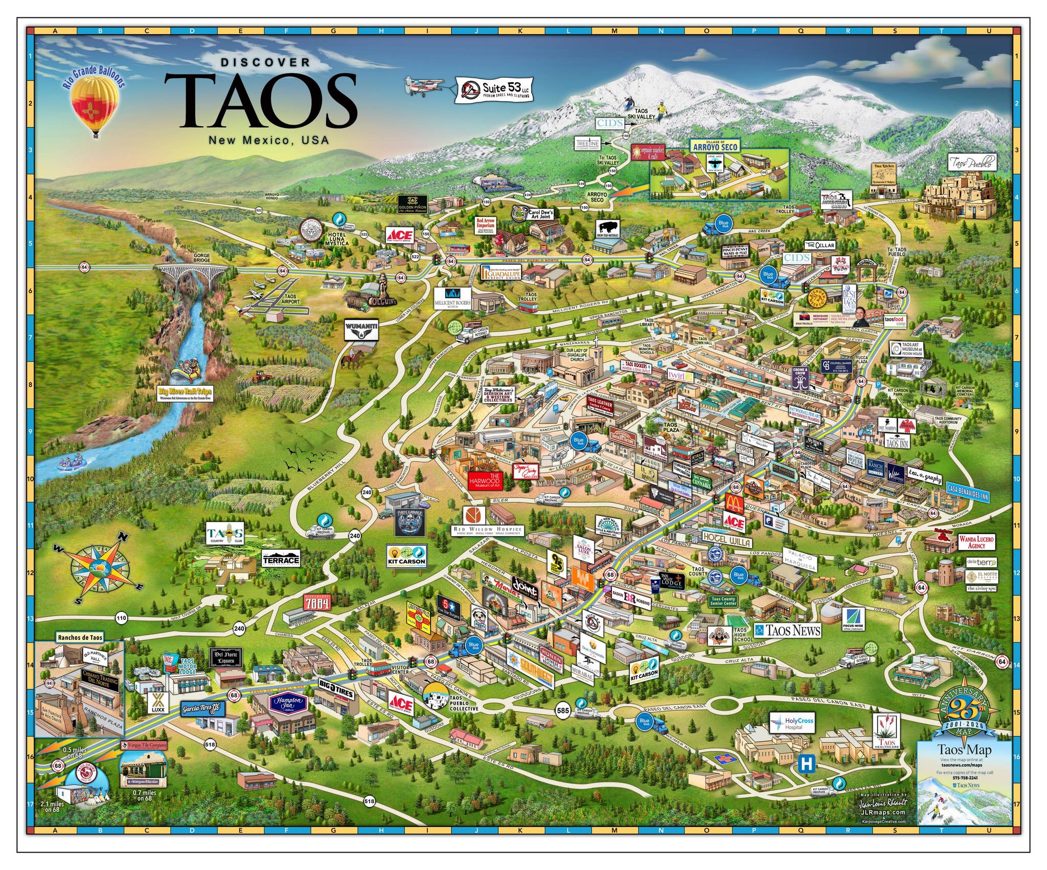 Taos Map 2026 by The Taos News - Issuu