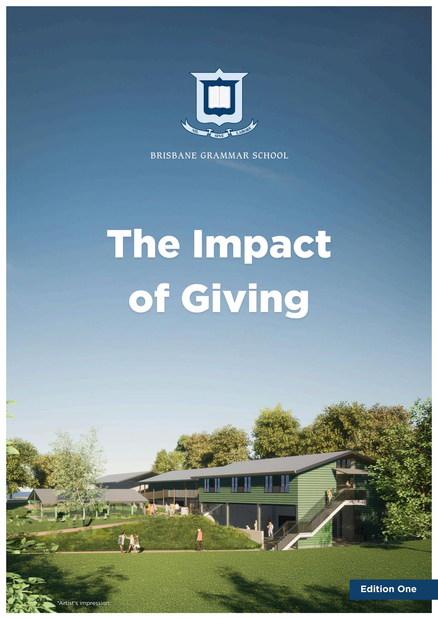 The Impact of Giving - Edition One by Brisbane Grammar School - Issuu