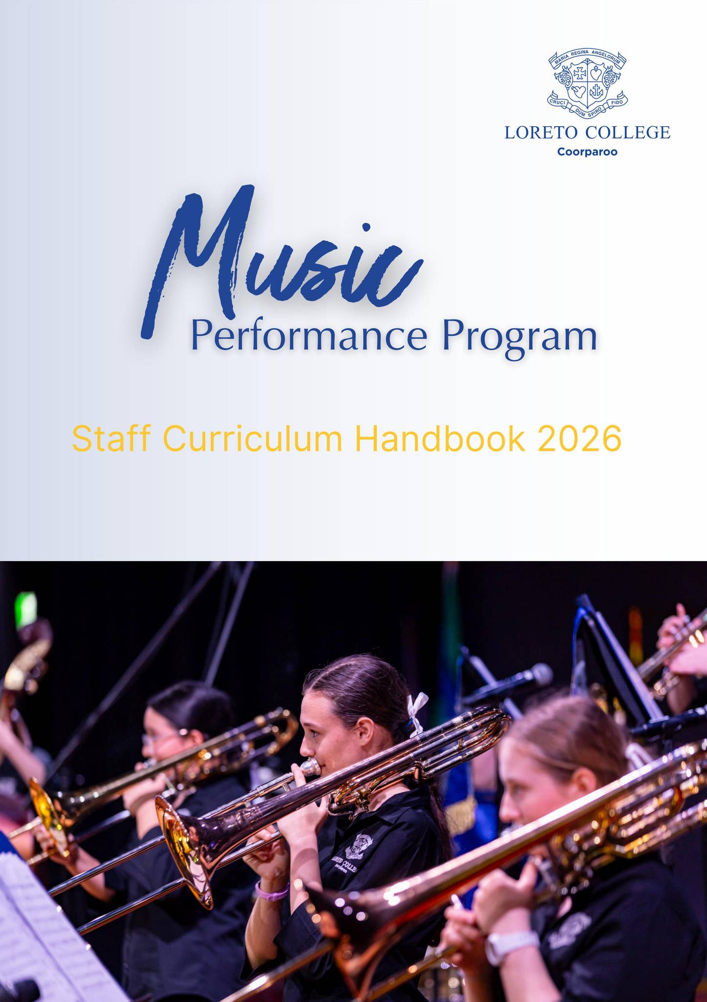 Music Performance Program Staff Handbook 2026 by Loreto College ...