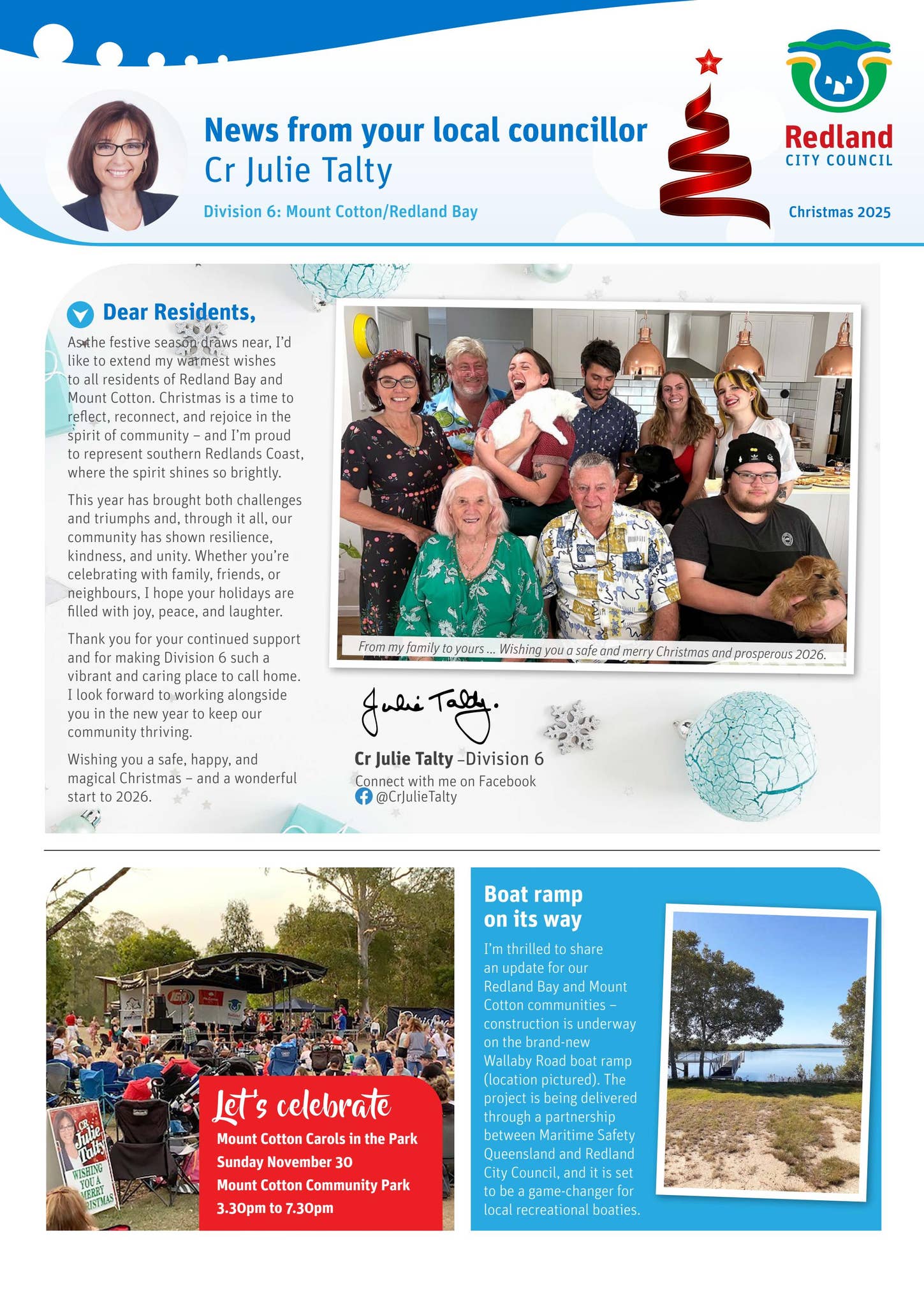 News from Cr Julie Talty November 2025 by Redlands Coast - Issuu