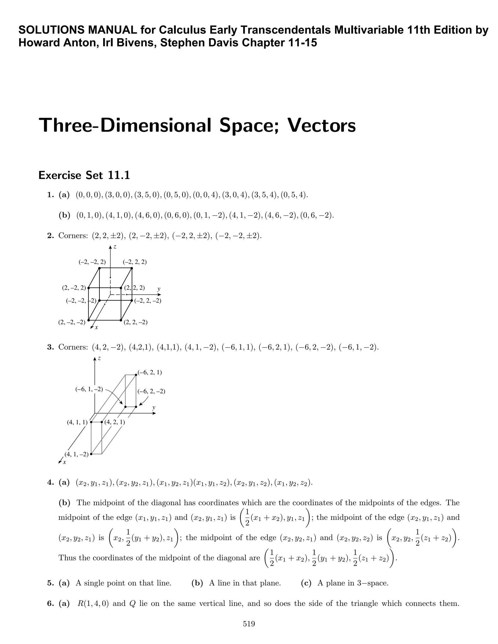 SOLUTIONS MANUAL for Calculus Early Transcendentals Multivariable 11th ...