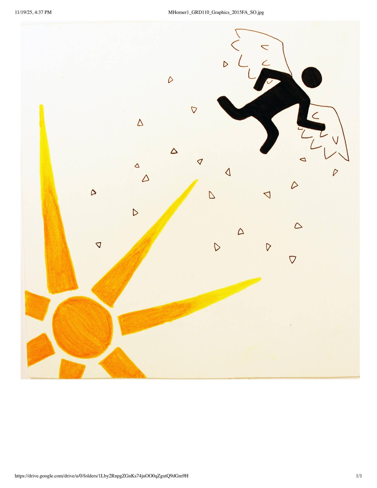 Flying Too Close to the Sun - Mary Horner by Belmont Digital Repository ...