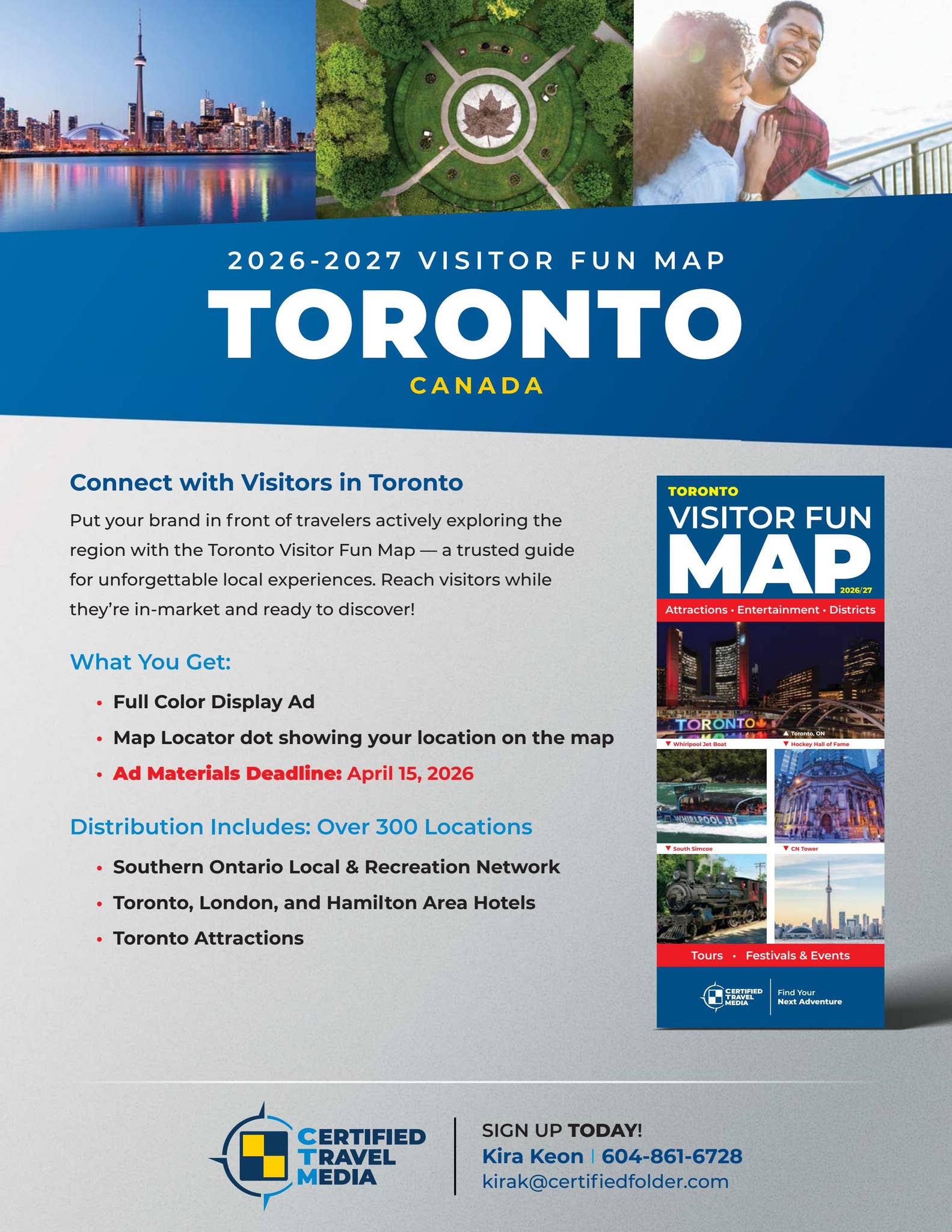 2026 Toronto Visitor Fun Map by Certified Folder Display - Issuu