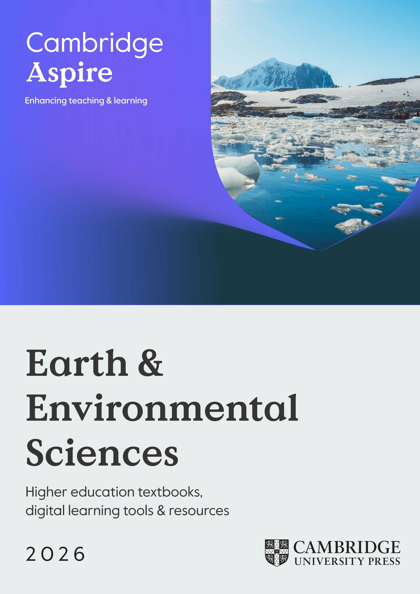 Earth & Environmental Sciences Catalogue from Cambridge Aspire - 2026 ...