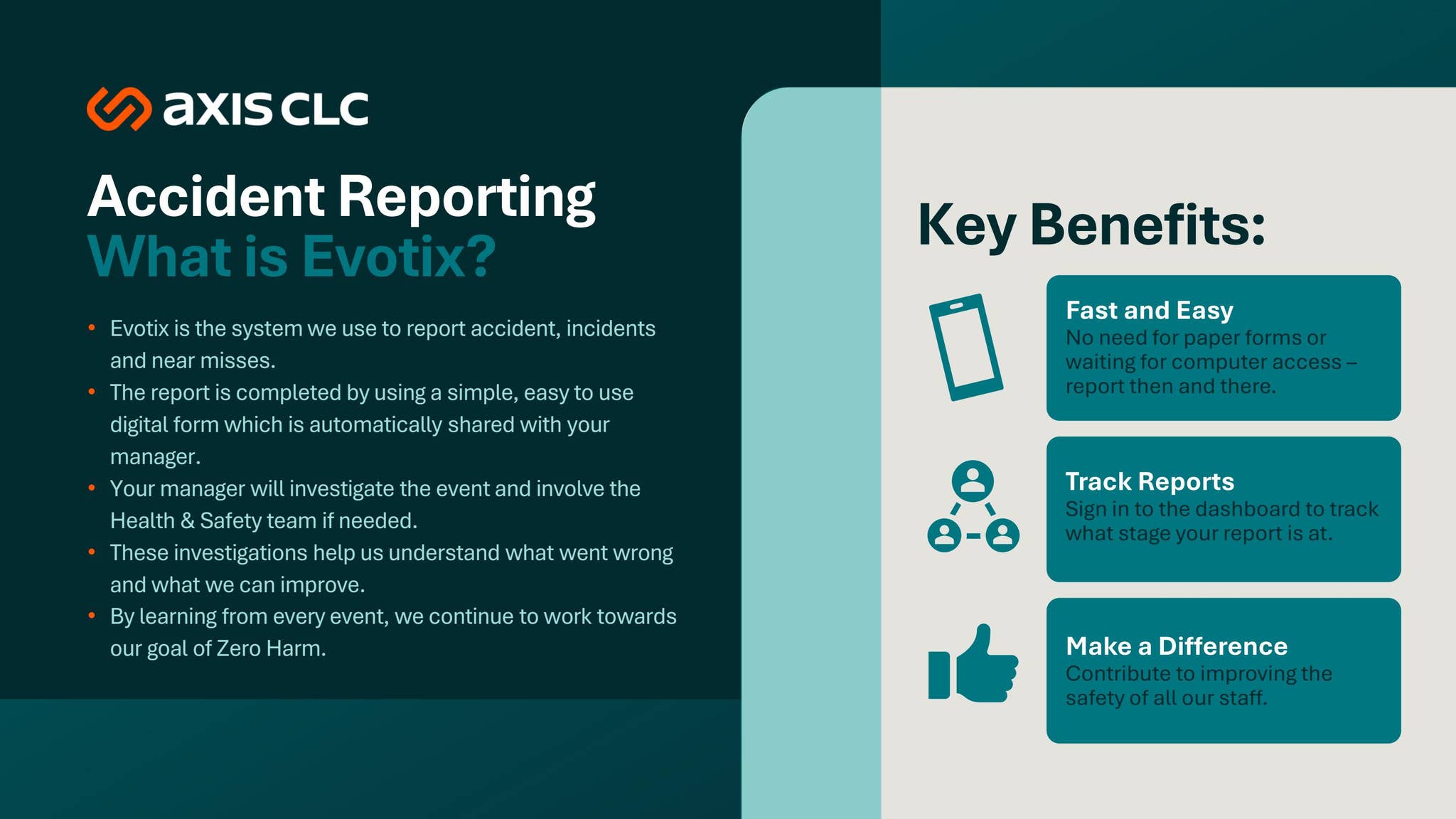 Evotix Slides for All users by Axis Property Services - Issuu