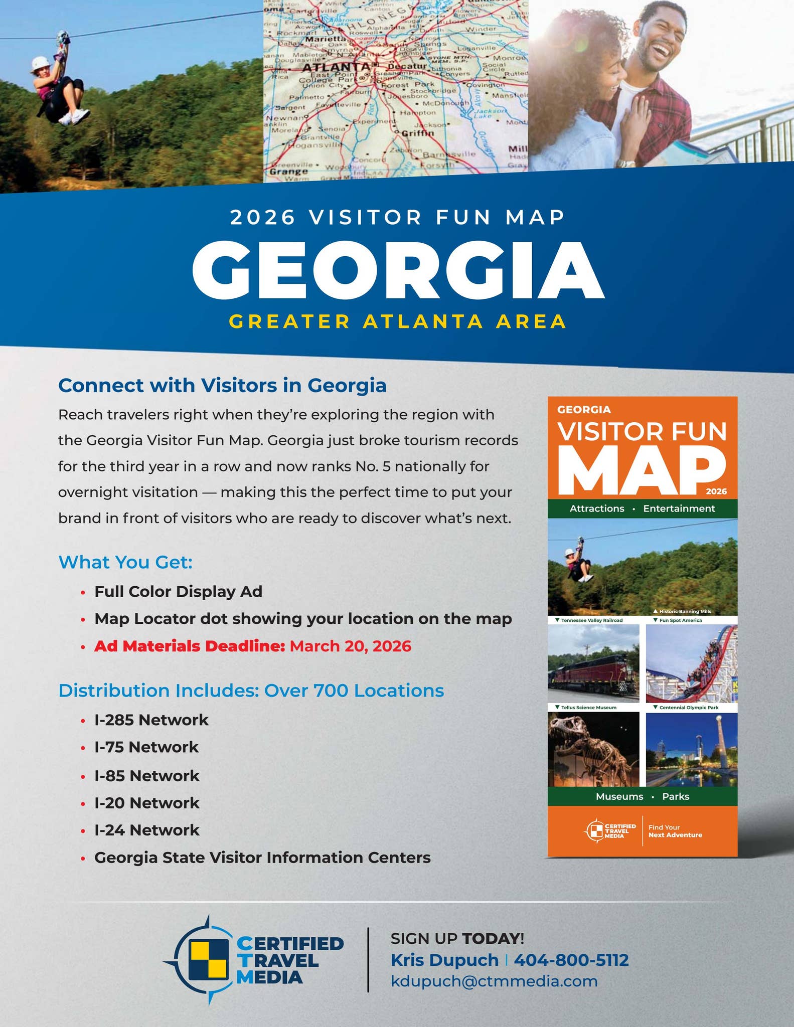 2026 Georgia Visitor Fun Map by Certified Folder Display - Issuu