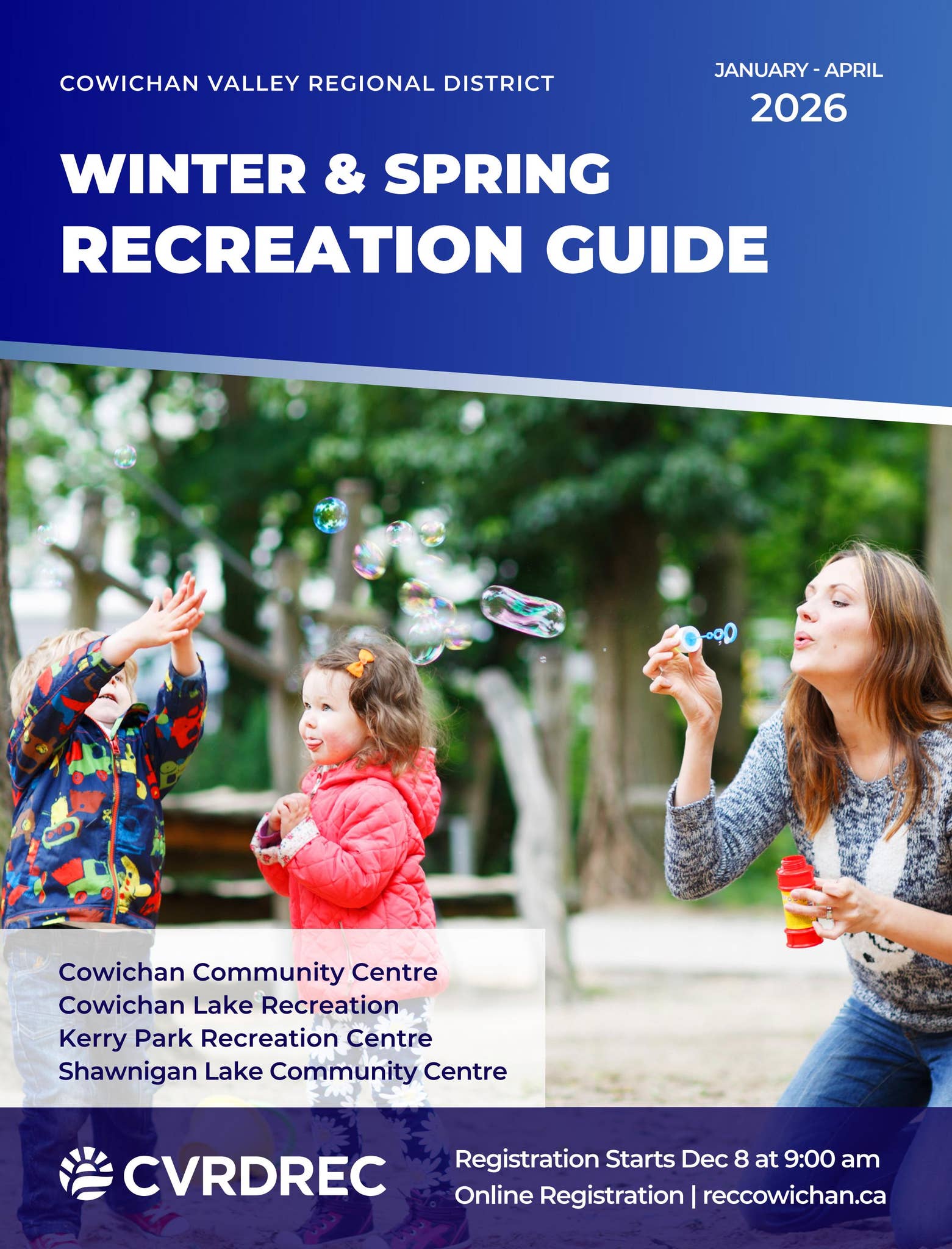 CVRD - Winter & Spring 2026 Recreation Guide by North Cowichan Recreation - Issuu