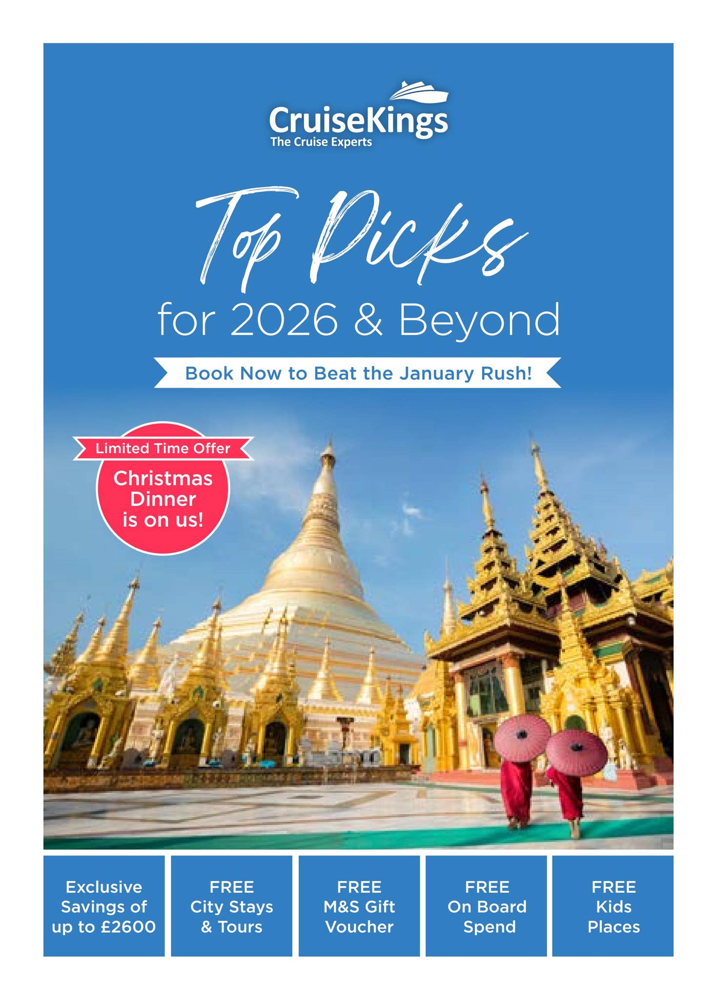CruiseKings Festive Mailer Dec 2025 by Brooklyn Travel - Issuu