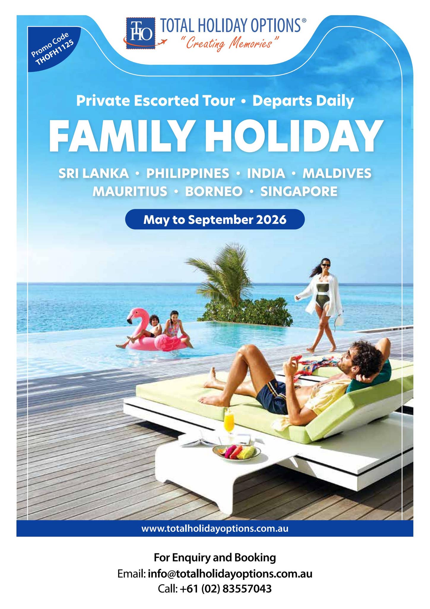 Family Holiday Promotion AU 2025 & Beyond by TOTAL HOLIDAY OPTIONS - Issuu