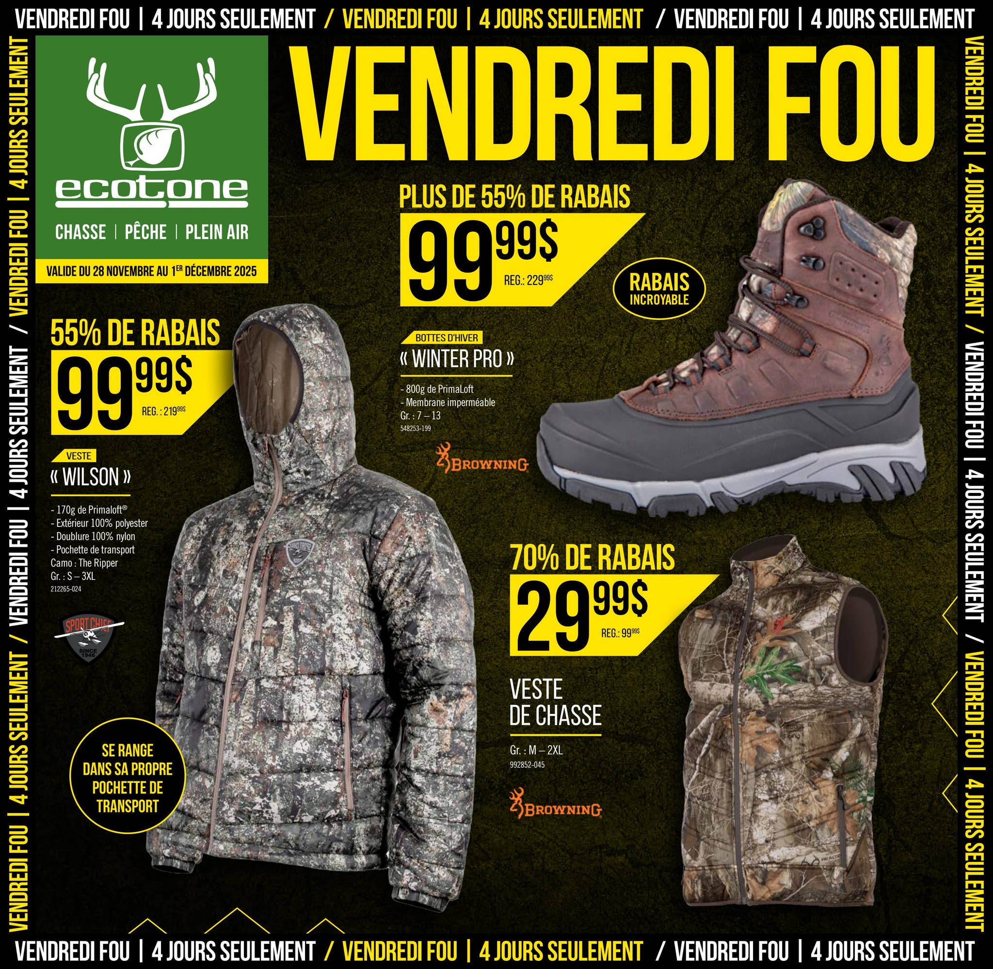 ECOTONE - CIRCULAIRE VENDREDI FOU BLACK FRIDAY by Cote Reco - Issuu