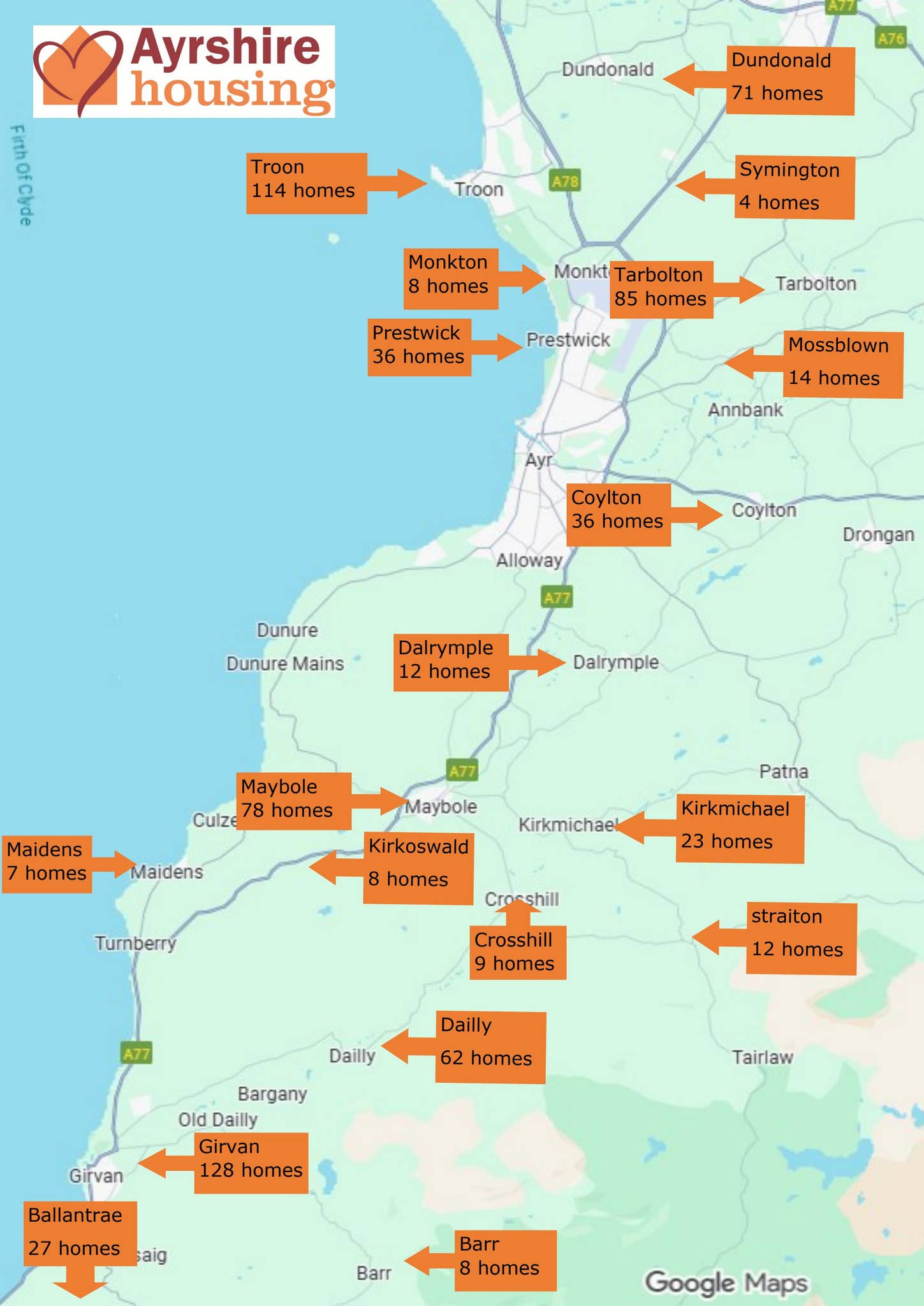 AH map by Ayrshire Housing - Issuu