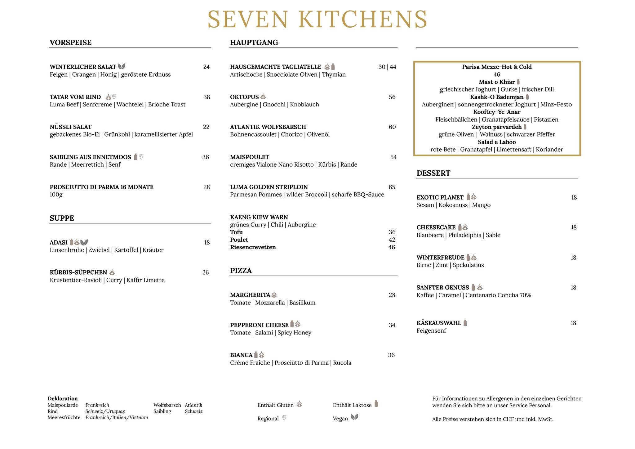 Seven Kitchens Menu | DE | Verbena by Bürgenstock Collection - Issuu