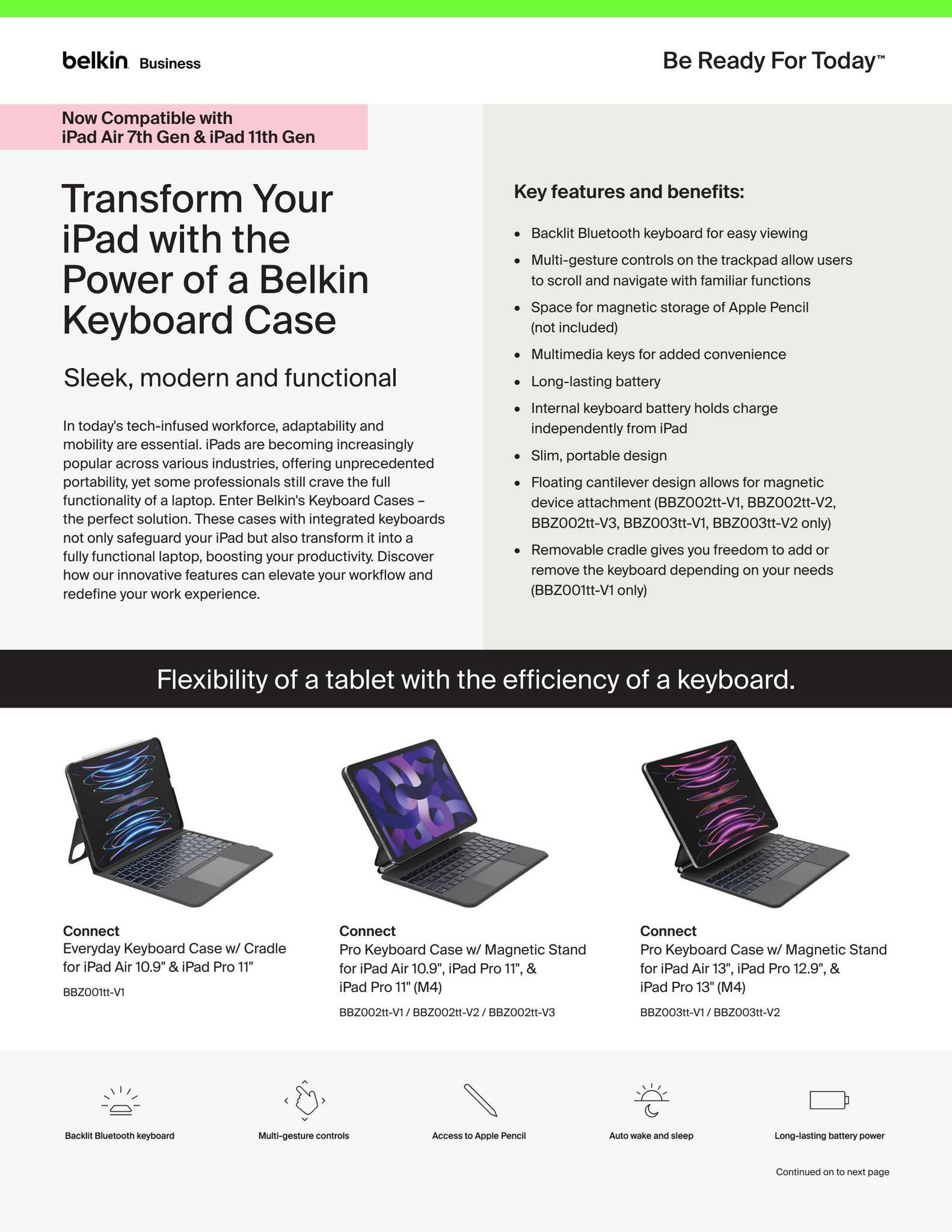Transform Your iPad with a Belkin Keyboard Case by Belkin - Issuu