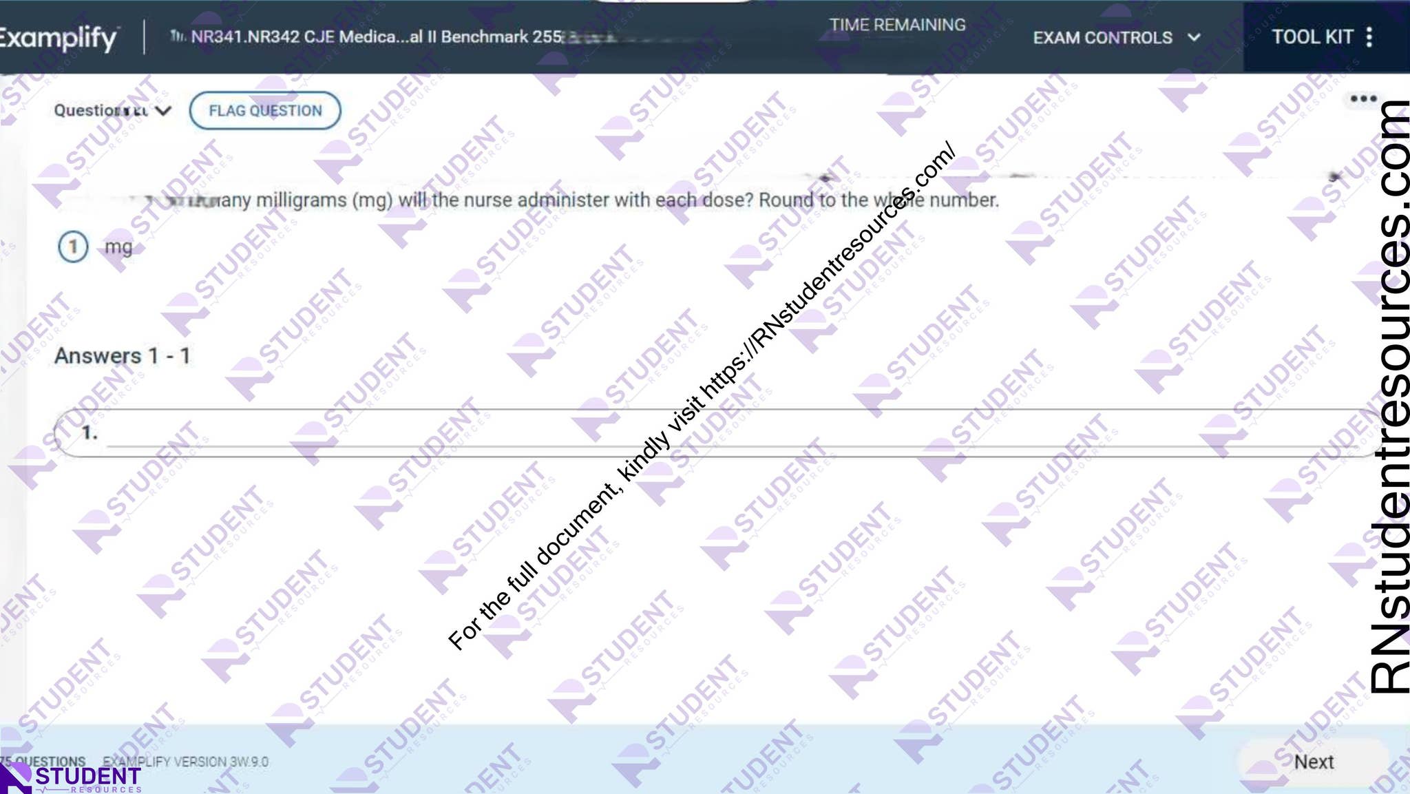 Complex Adult Health NR 341 CJE, Medical Surgical II Benchmark CJE ...
