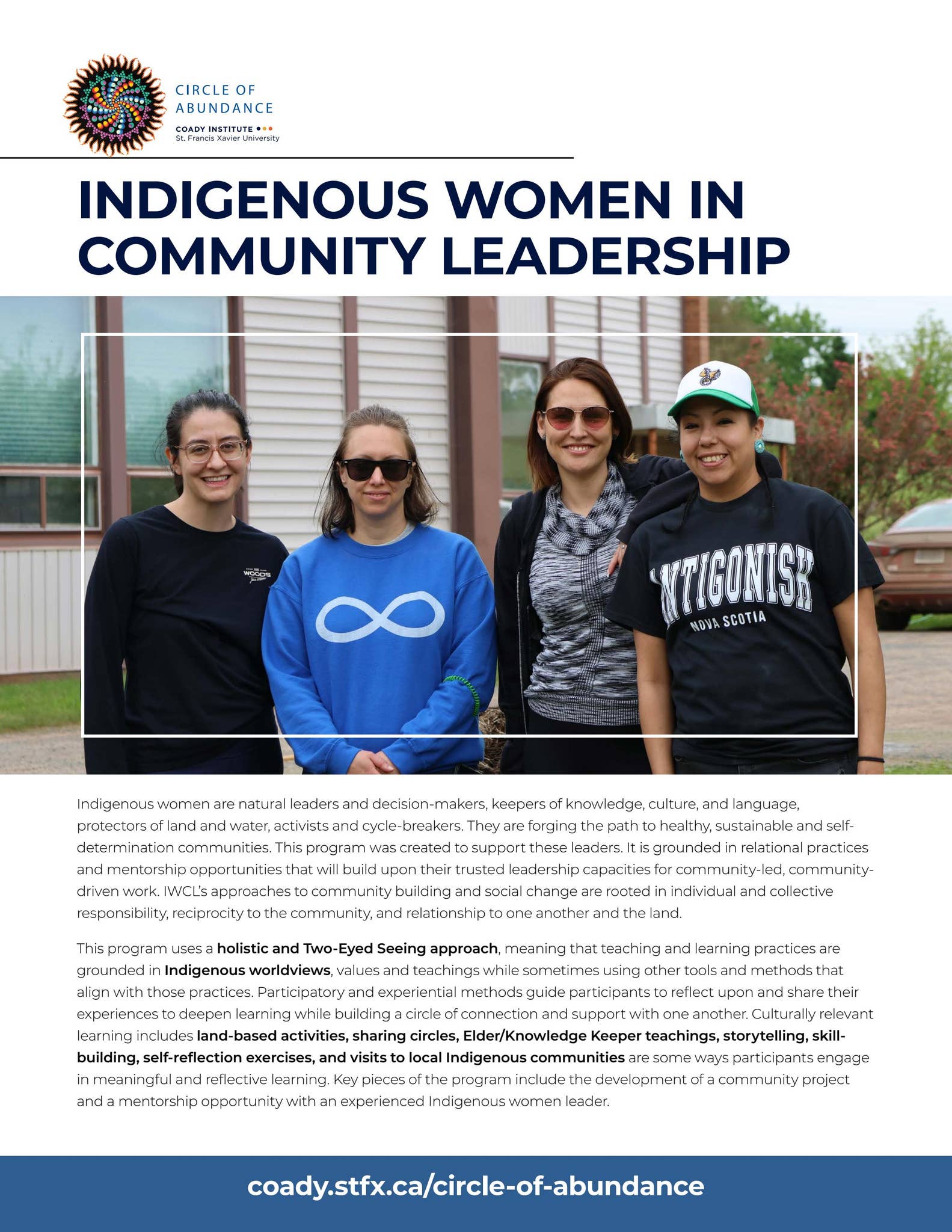 Indigenous Women in Community Leadership by Coady Institute, StFX ...