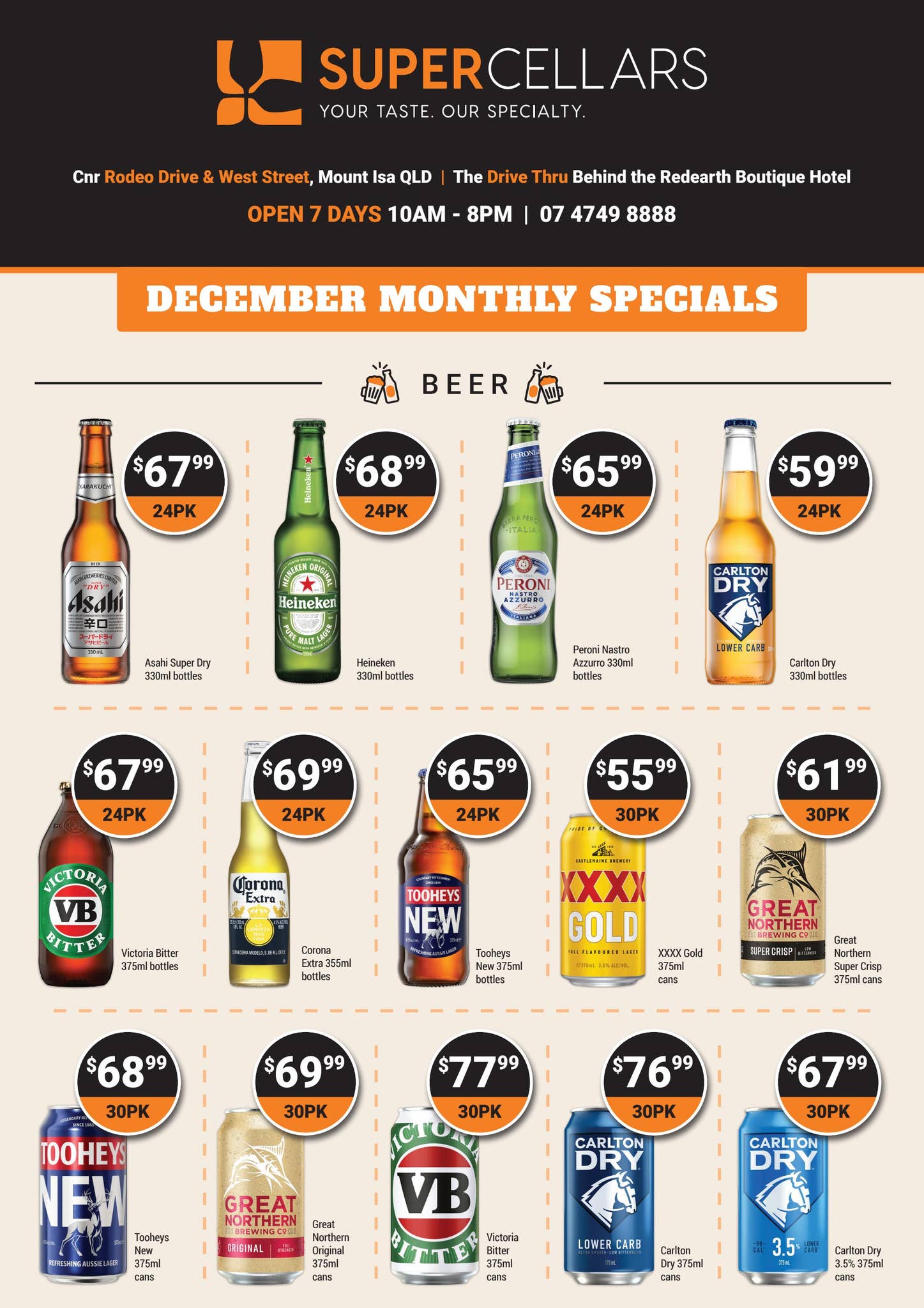 Super Cellars Monthly Specials by Waymark - Issuu
