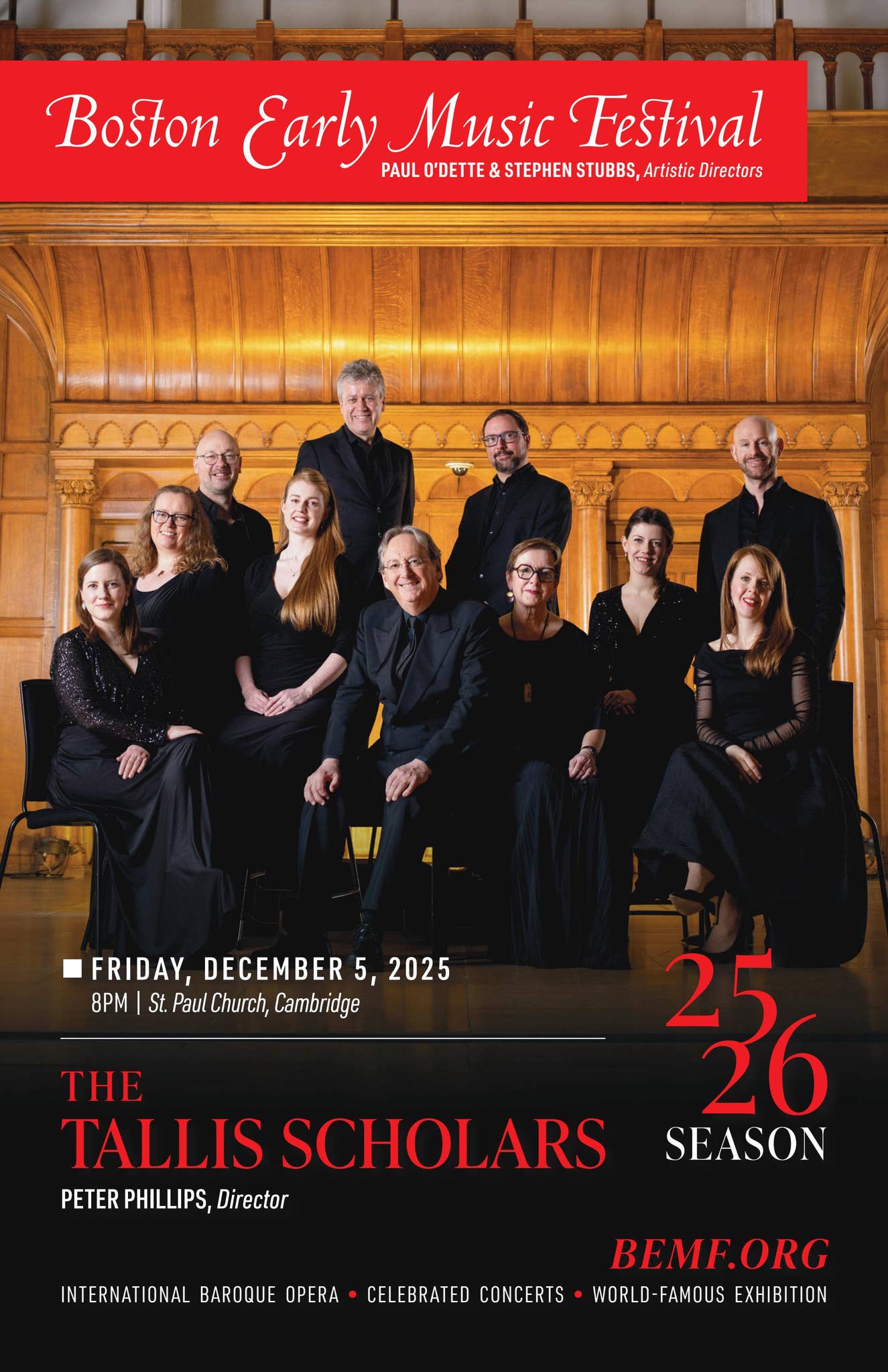 25/26 Season: The Tallis Scholars by bostonearlymusicfestival - Issuu