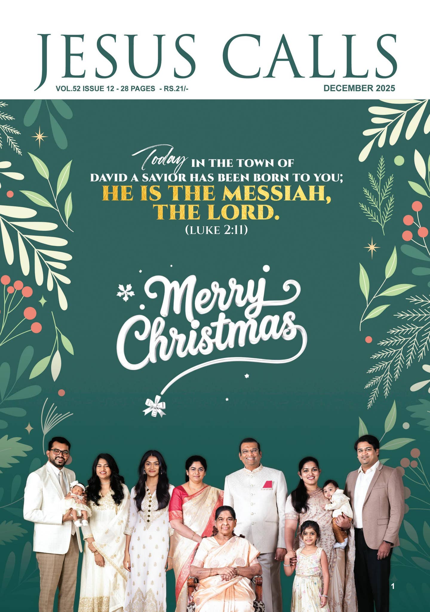 JESUS CALLS DECEMBER 2025 ENGLISH by Jesus Calls - Issuu