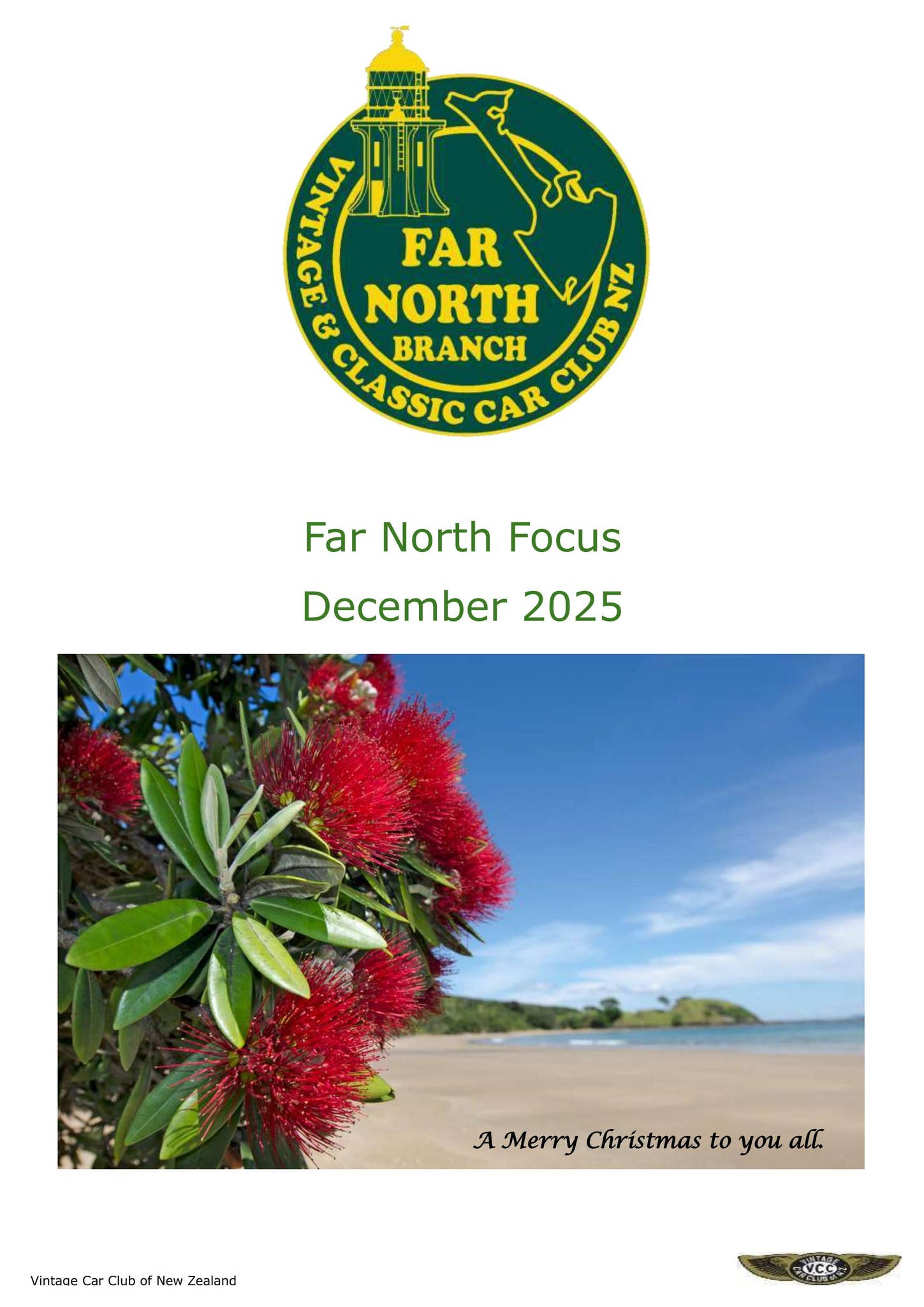 VCC Far North Focus December 2025 by Vintage Car Club of New Zealand ...
