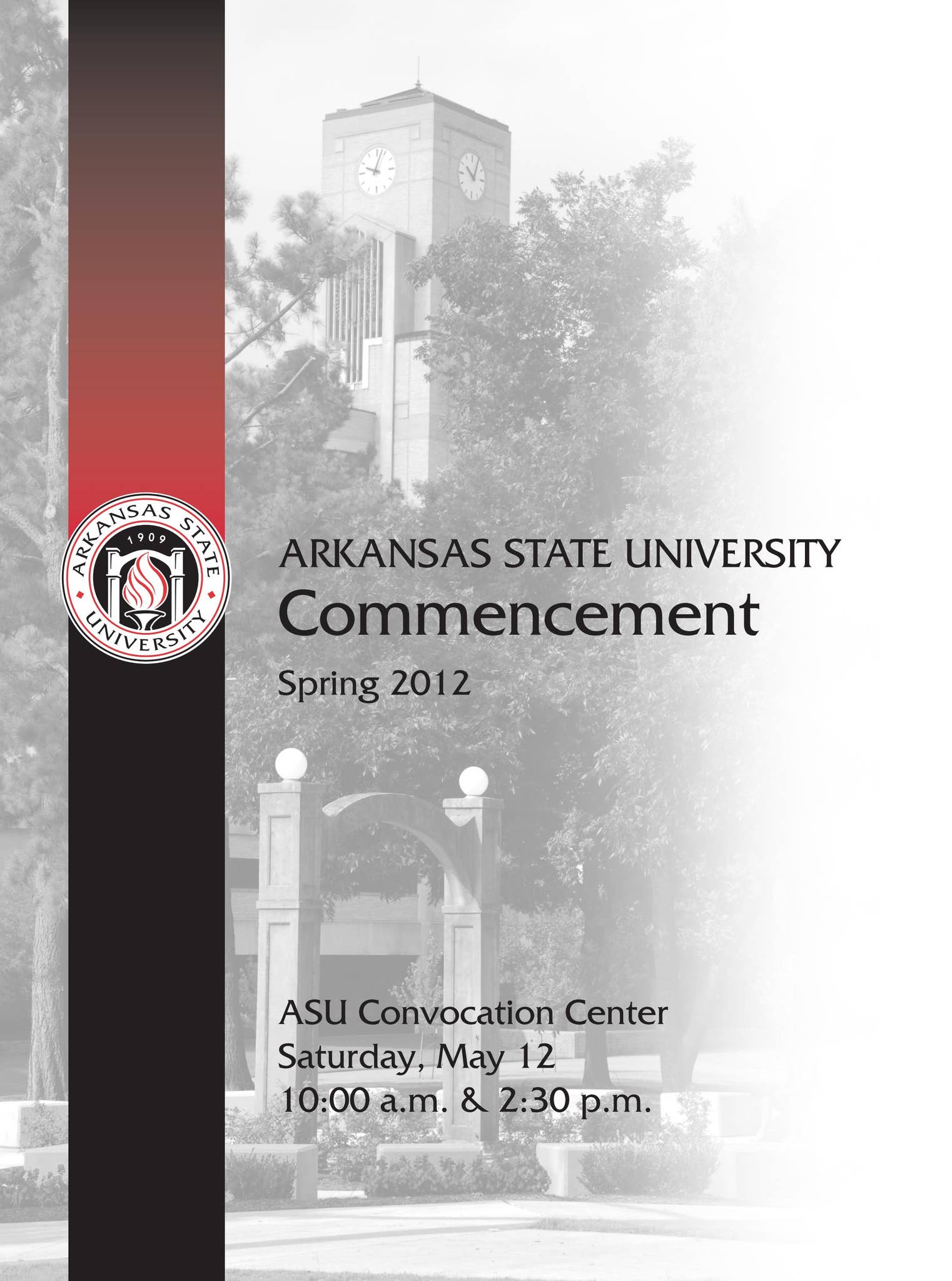 Spring 2012 Commencement Program by Arkansas State University - Issuu