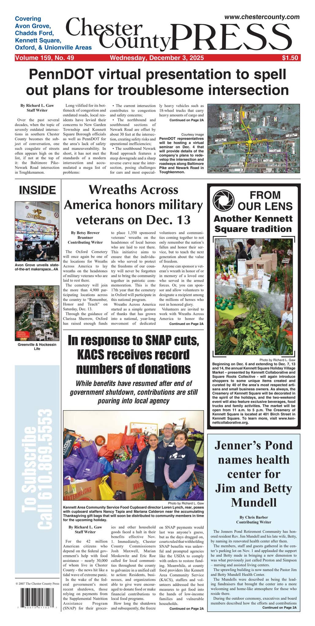 Chester County Press 12-03-2025 Edition by Ad Pro Inc. - Issuu