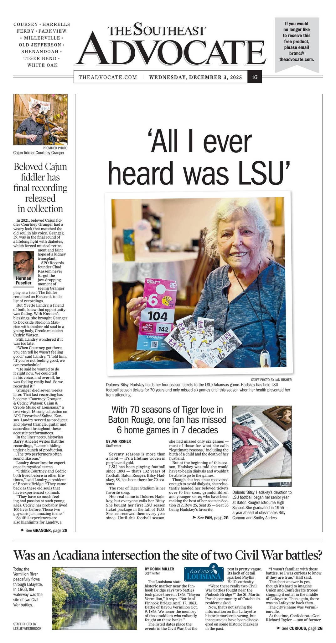 The Southeast Advocate 12-03-2025 by The Advocate - Issuu