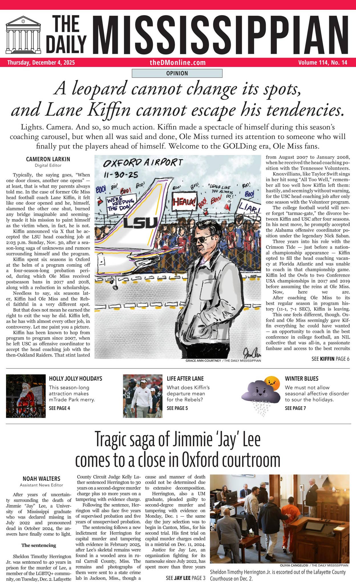 The Daily Mississippian | December 4, 2025s by The Daily Mississippian ...
