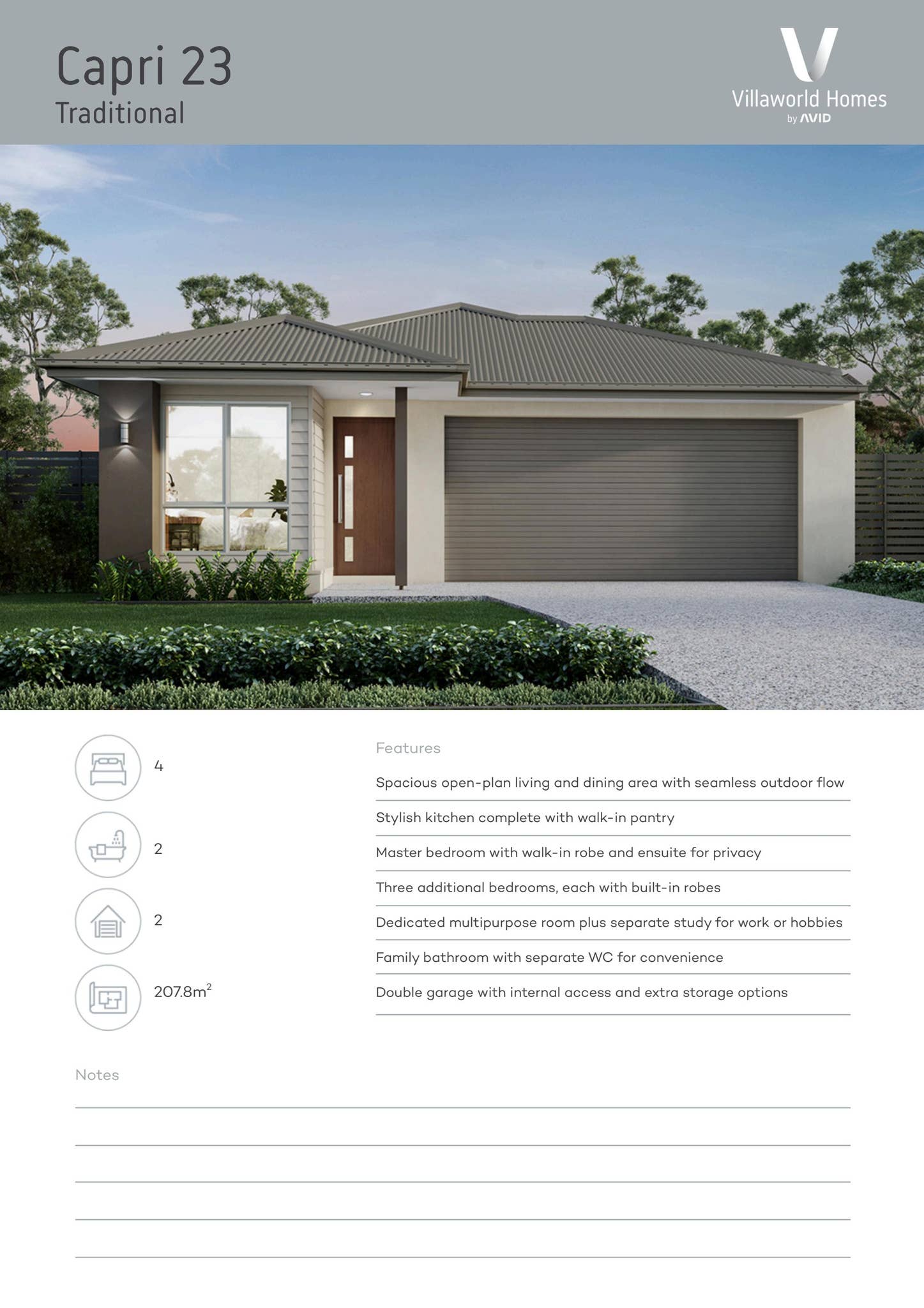 Capri 23 Traditional by AVID Property Group - Issuu
