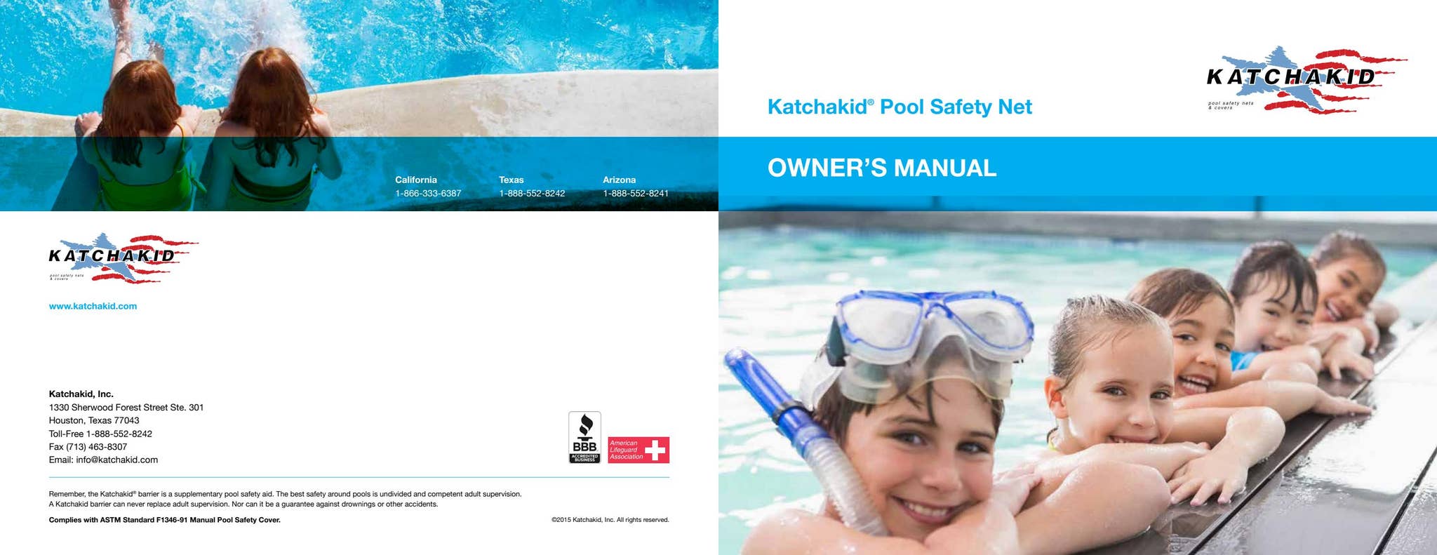 Katchakid Pool Safety Net Owner's Manual by Katchakid - Issuu
