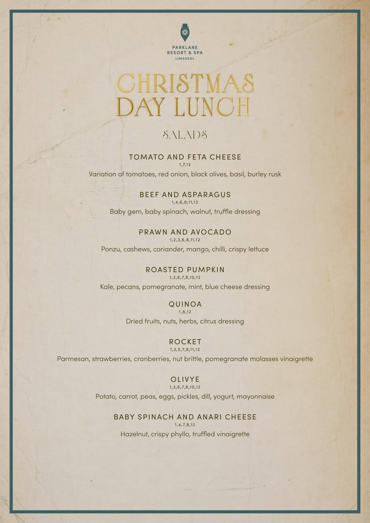Parklane Lanes | Christmas Day lunch by Parklane, a Luxury Collection ...