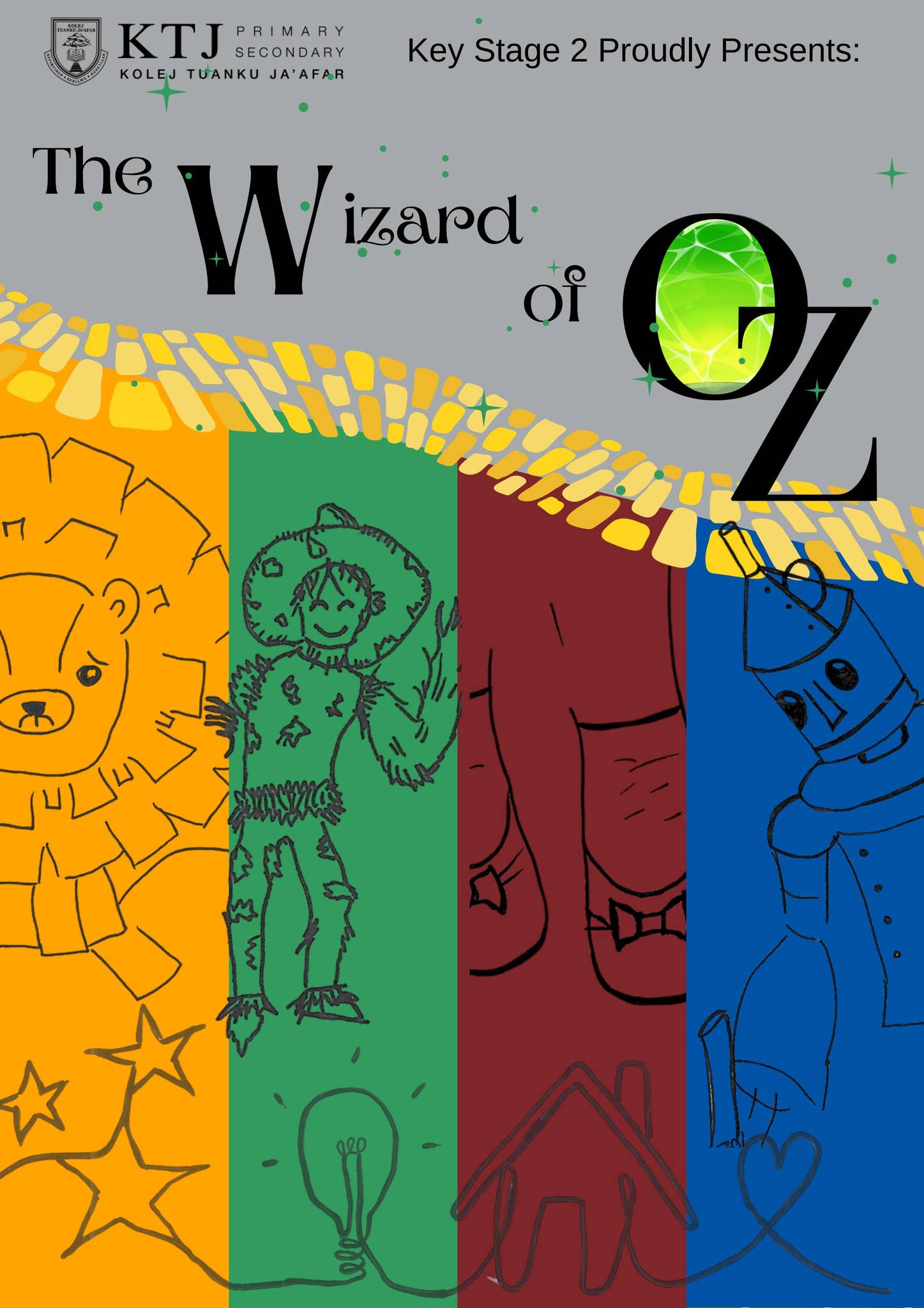 KS2 Primary Production: The Wizard of Oz Event Programme by Kolej ...