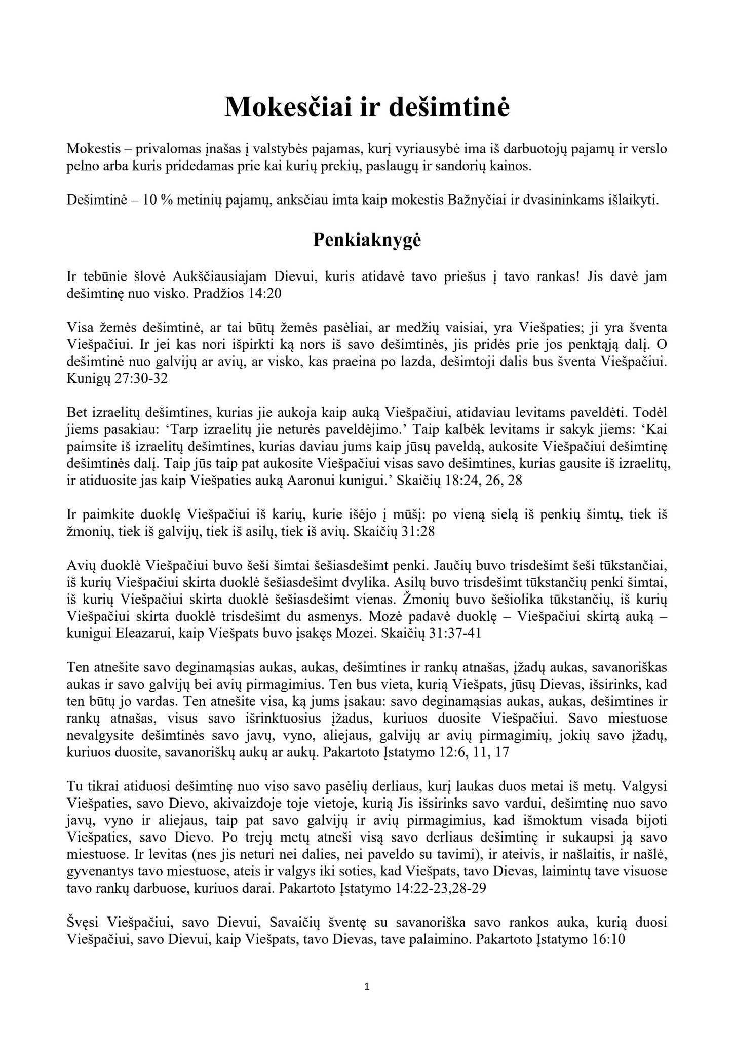 Lithuanian - Tax and Tithe Biblical Principles by Filipino Tracts and ...
