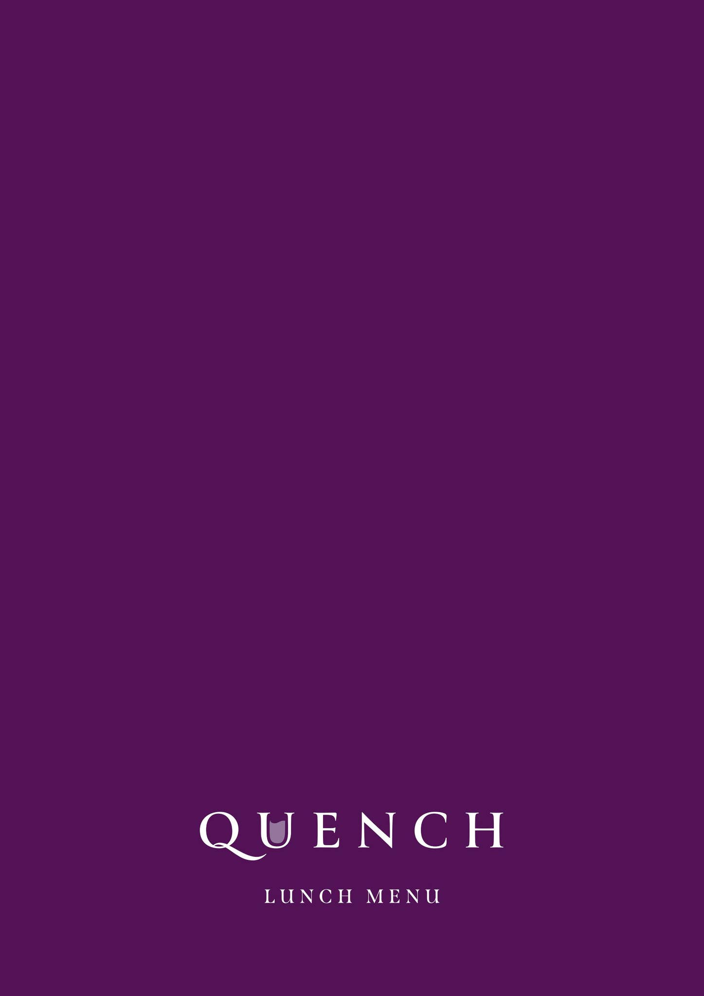 Radisson Blu Hotel & Spa, Limerick Lunch Menu QUENCH by iNUA ...