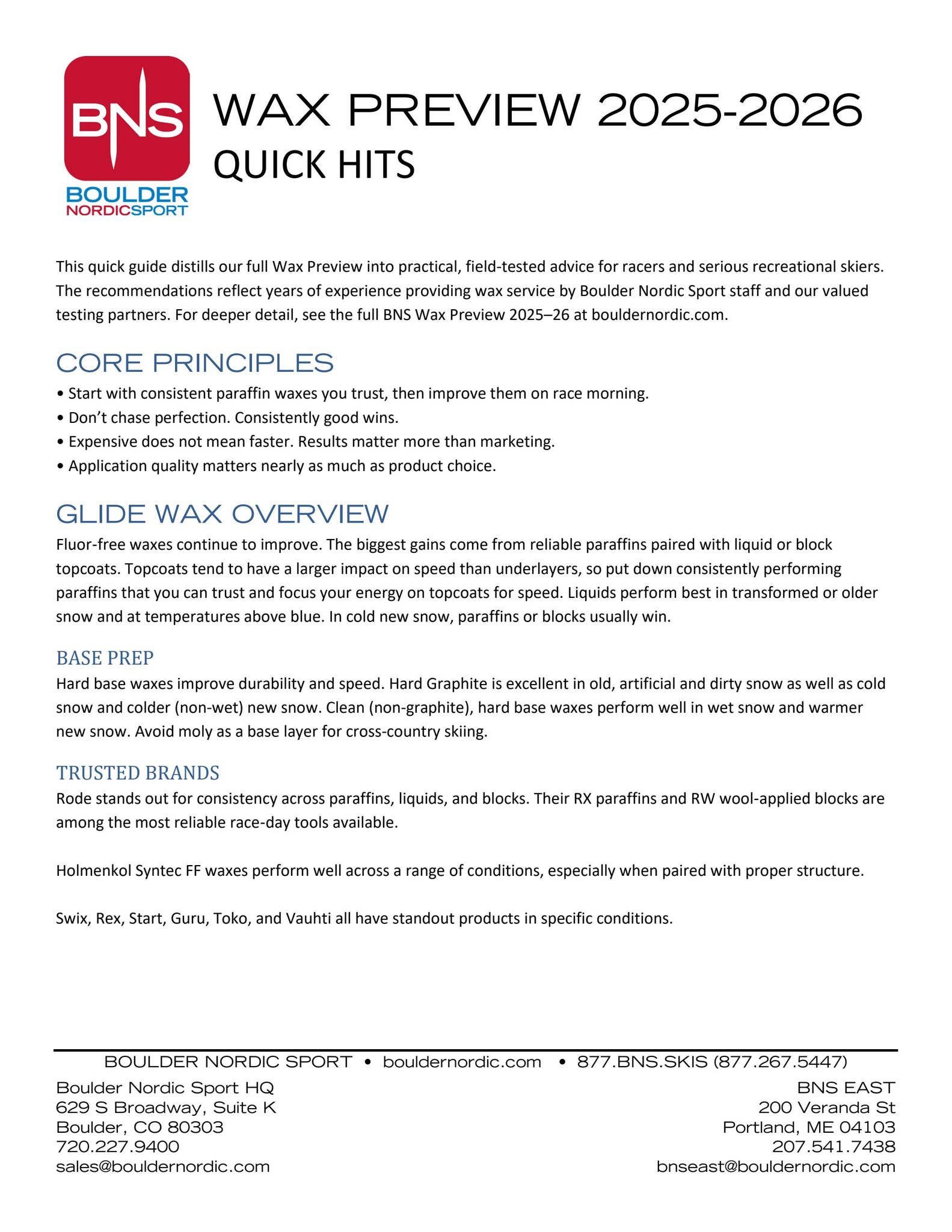 Quick Hits: BNS Wax Preview 2025-2026 by Boulder Sports - Issuu