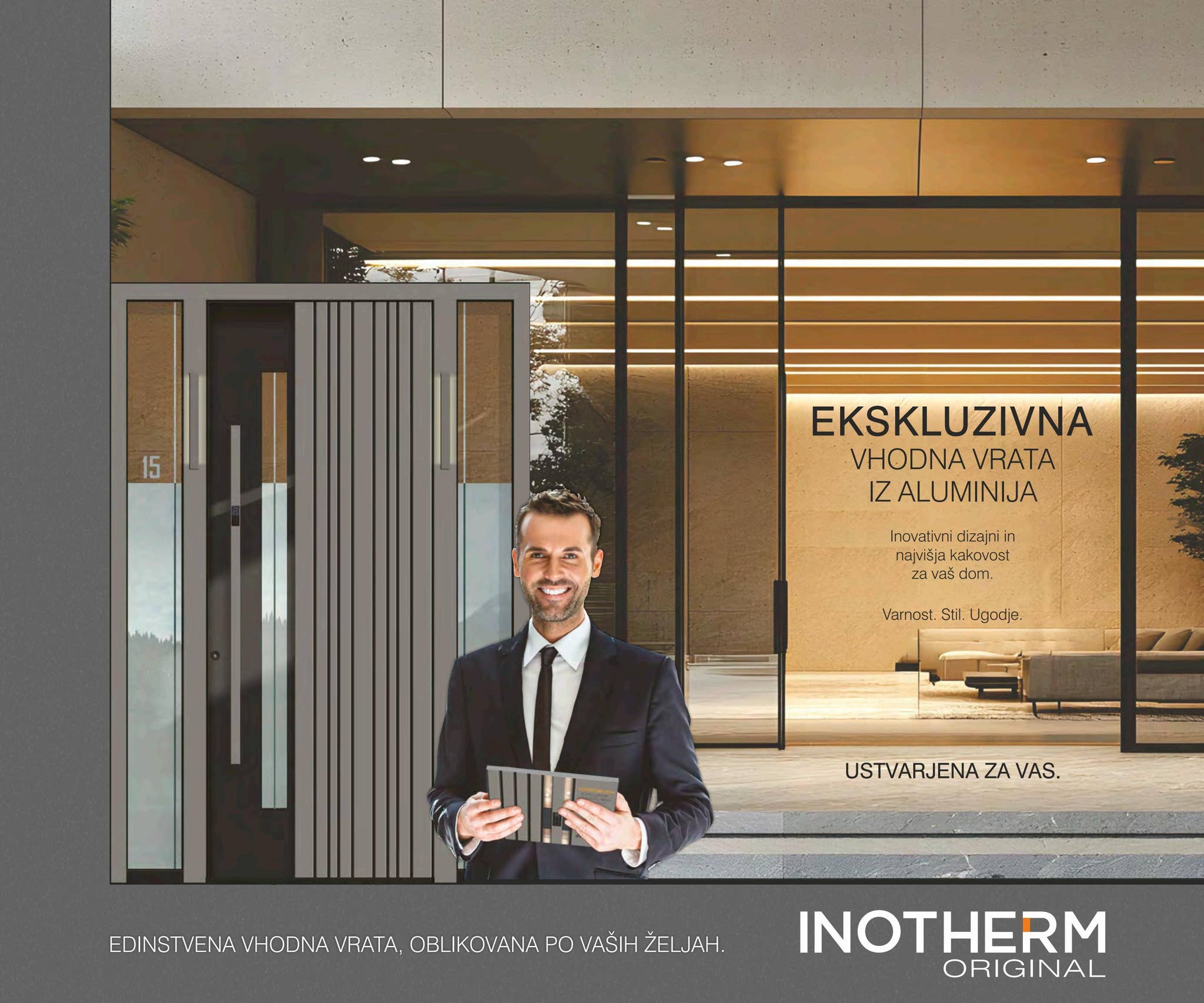 INOTHERM posebna ponudba vhodnih vrat EXCLUSIV (SL) by INOTHERM ...