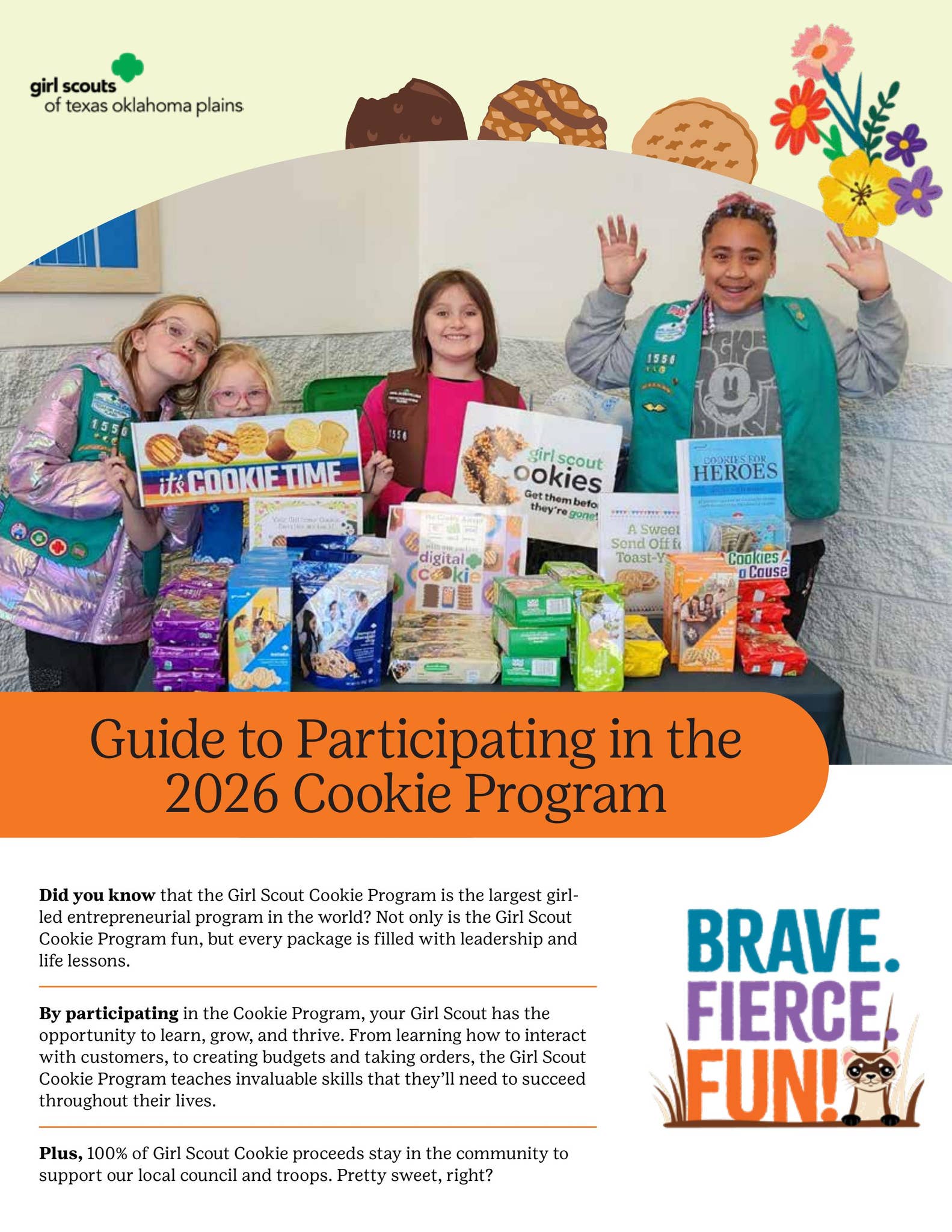 2026 Cookie Program Family Guide by Girl Scouts of Texas Oklahoma ...
