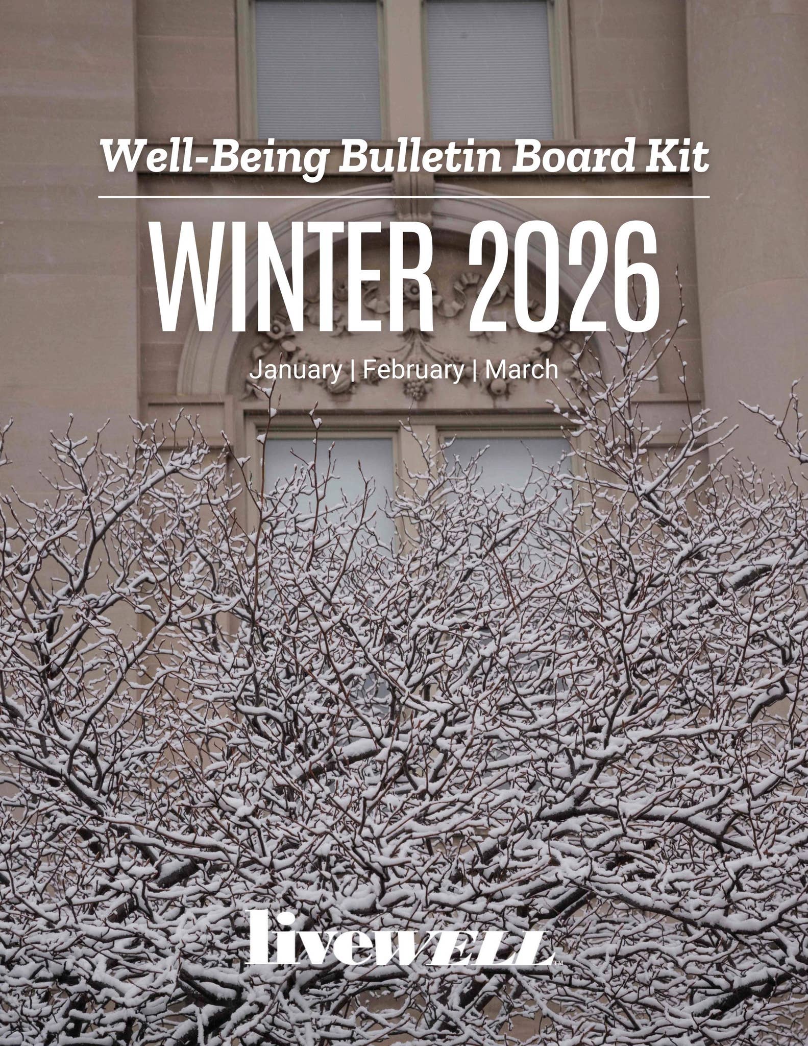 January 2026 Well-Being Bulletin Board by liveWELL program at ...