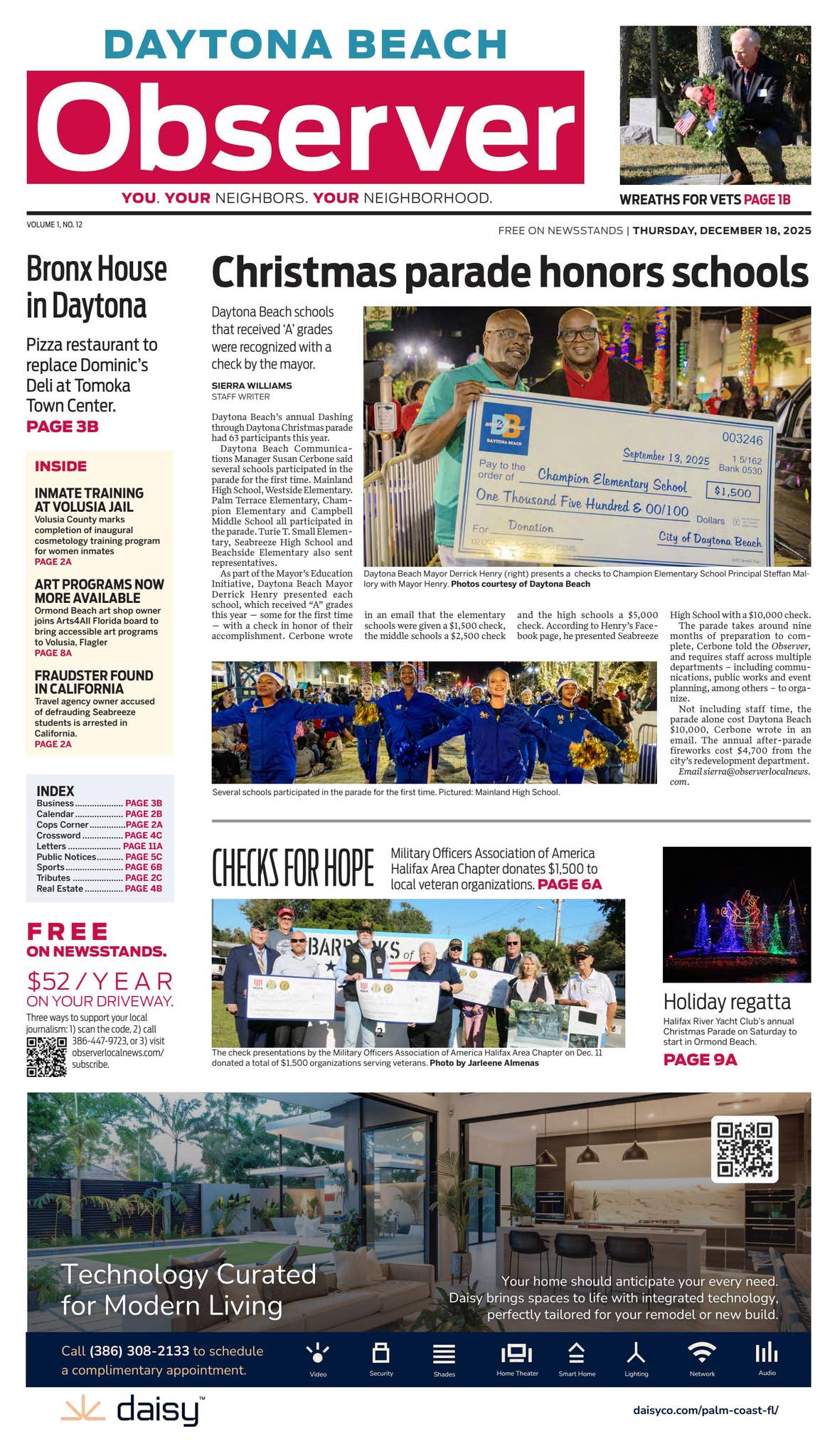 Daytona Beach Observer 12-18-25 by Observer Local News - Issuu